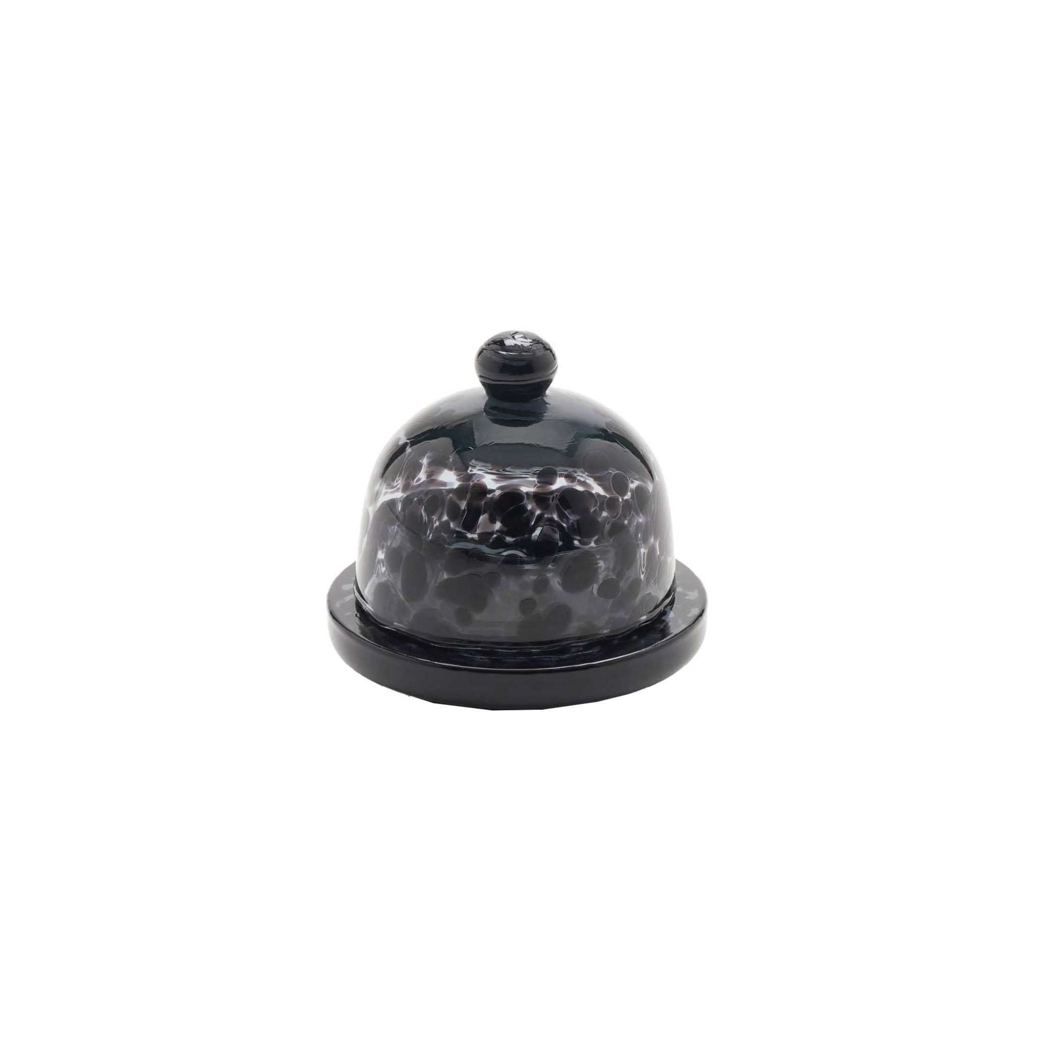 BLUE PHEASANT ANDREW BUTTER DISH - LEOPARD – monsieur marcel gourmet market