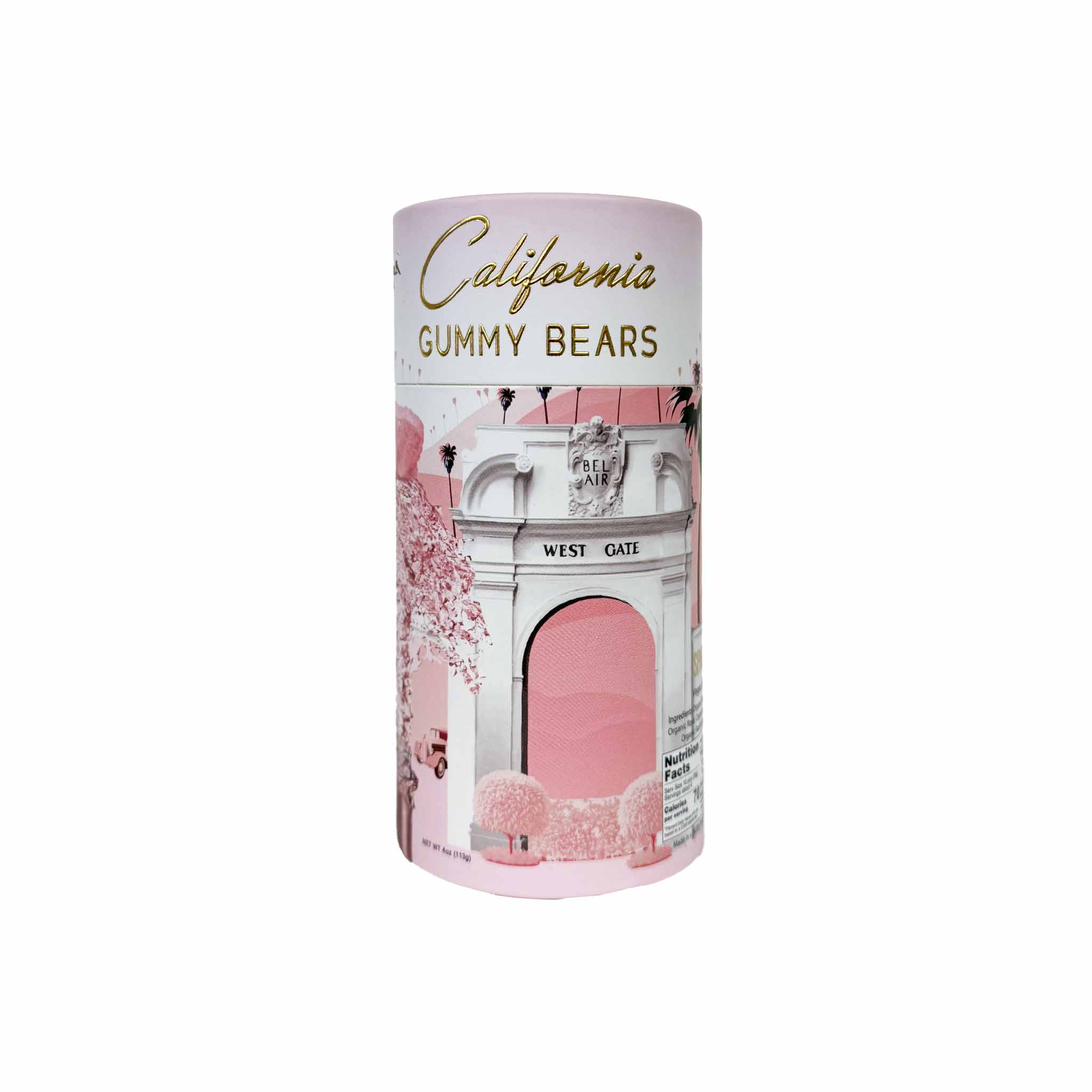 CALIFORNIA GUMMY BEARS BEL AIR SPARKLING ROSE GUMMY BEARS 4oz ...