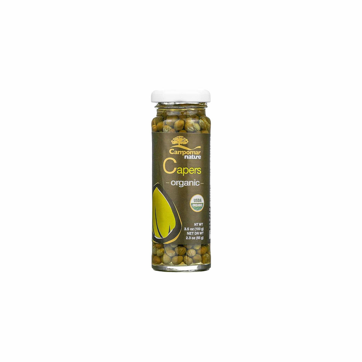 CAMPOMAR ORGANIC CAPERS 100g – monsieur marcel gourmet market