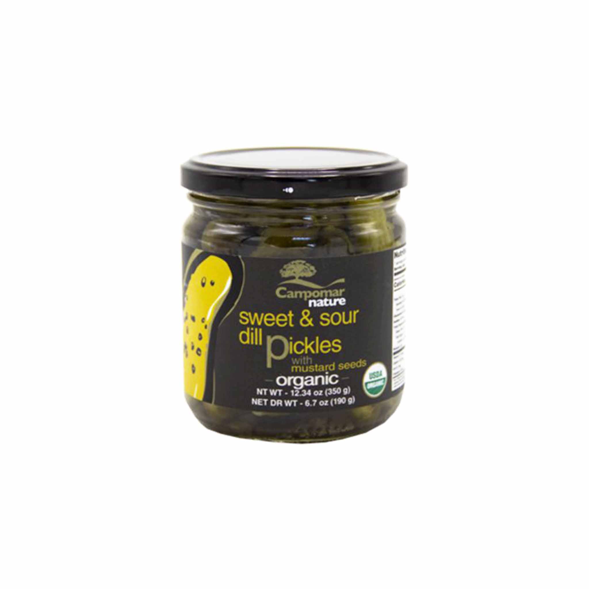 CAMPOMAR SWEET & SOUR DILL PICKLES 350g – monsieur marcel gourmet market