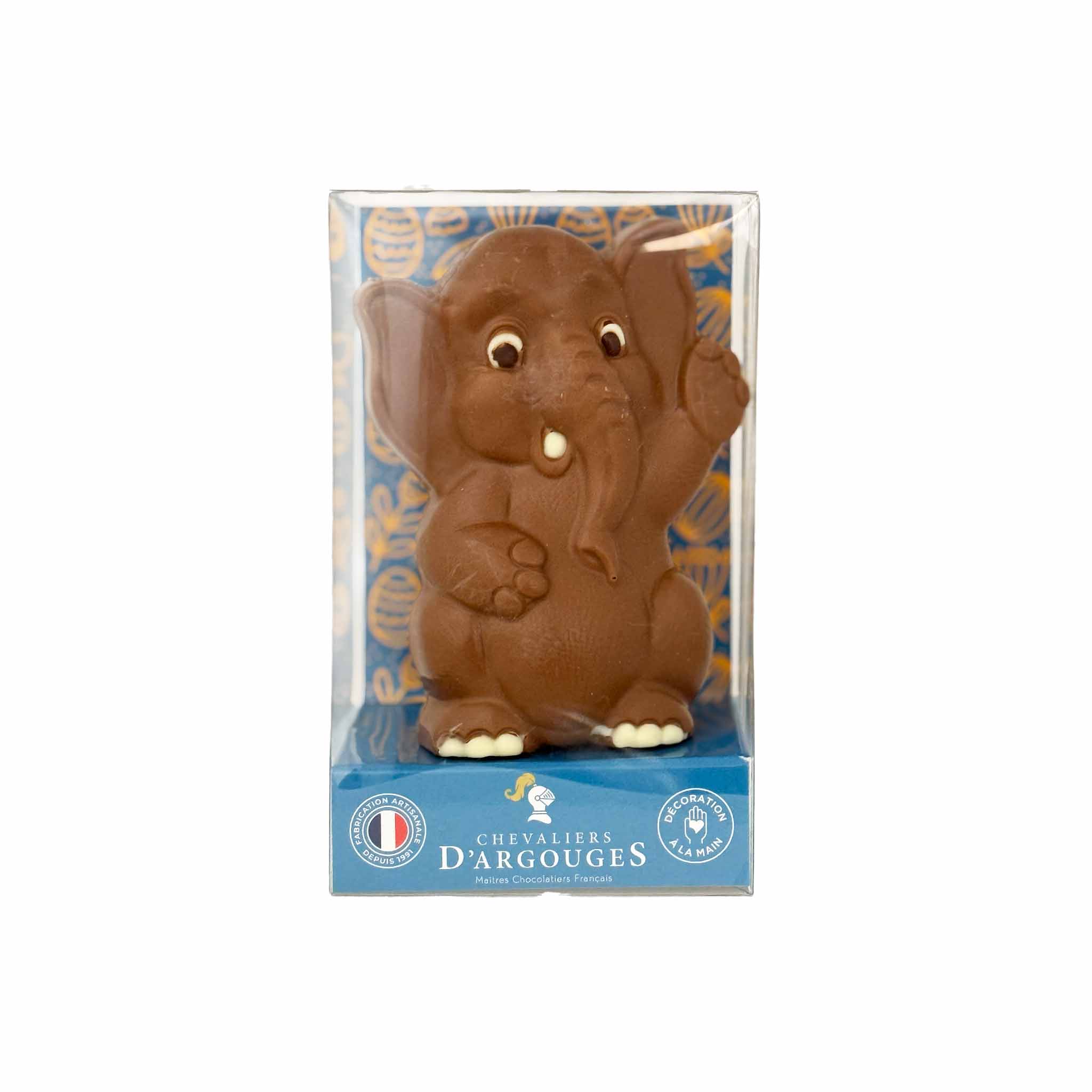 CHEVALIERS D'ARGOUGES ELEPHANT SHAPED MILK CHOCOLATE 100g – monsieur ...