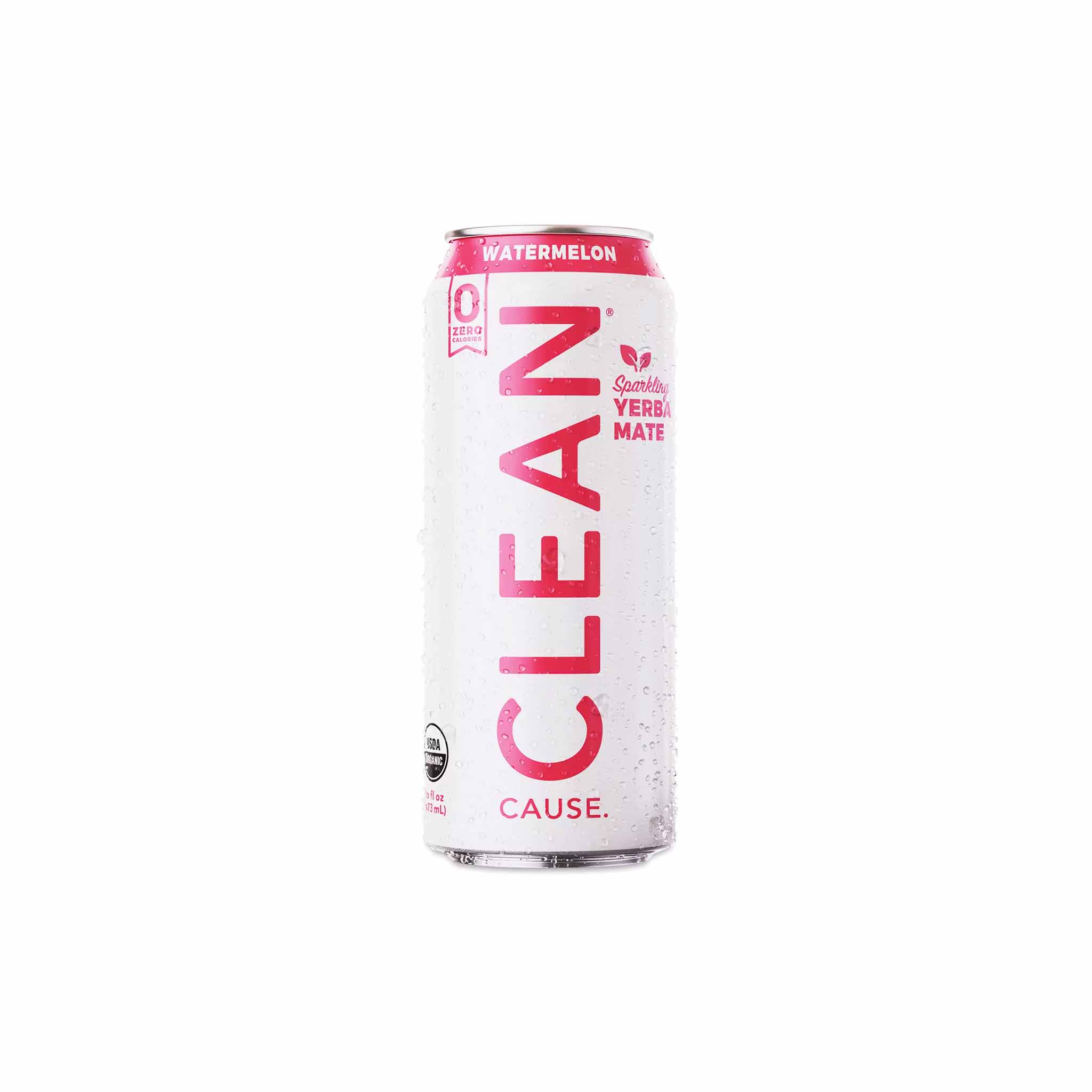 CLEAN CAUSE SPARKLING YERBA MATE WATERMELON 16oz – monsieur marcel ...