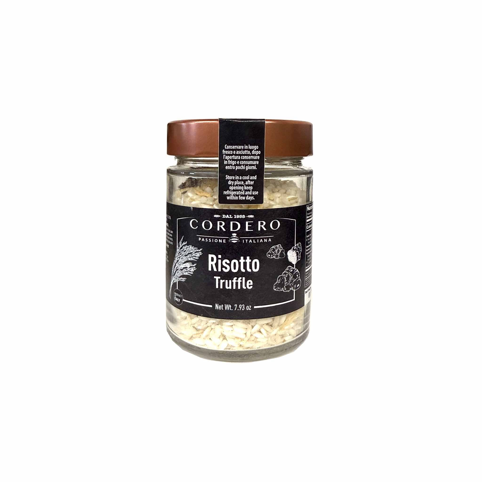 CORDERO RISOTTO WITH TRUFFLE 7.9oz – monsieur marcel gourmet market