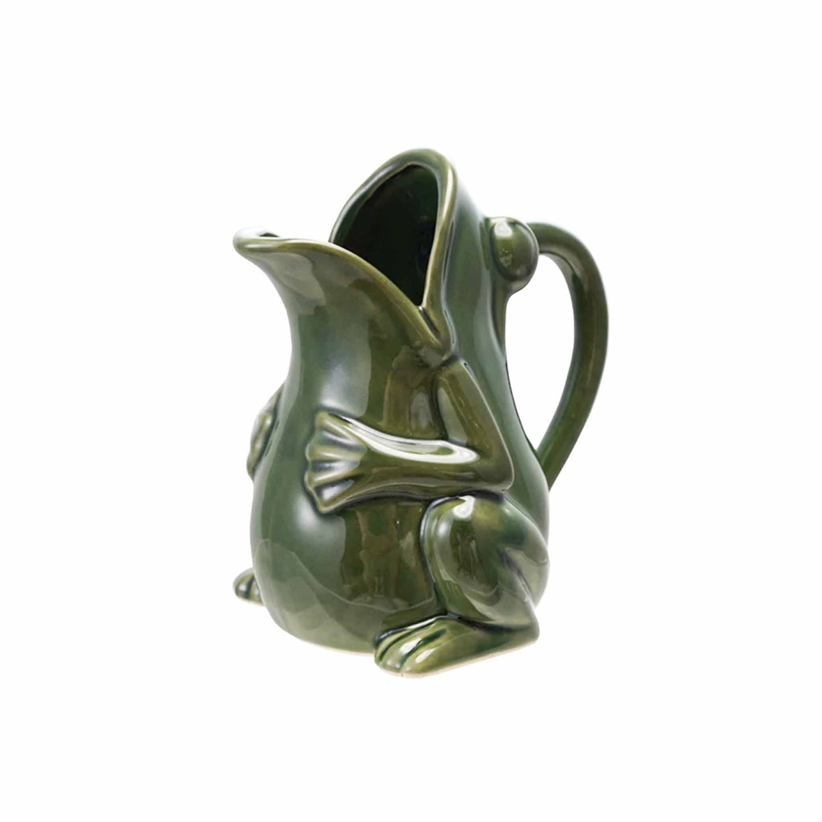 CREATIVE CO-OP FROG SHAPED PITCHER – monsieur marcel gourmet market