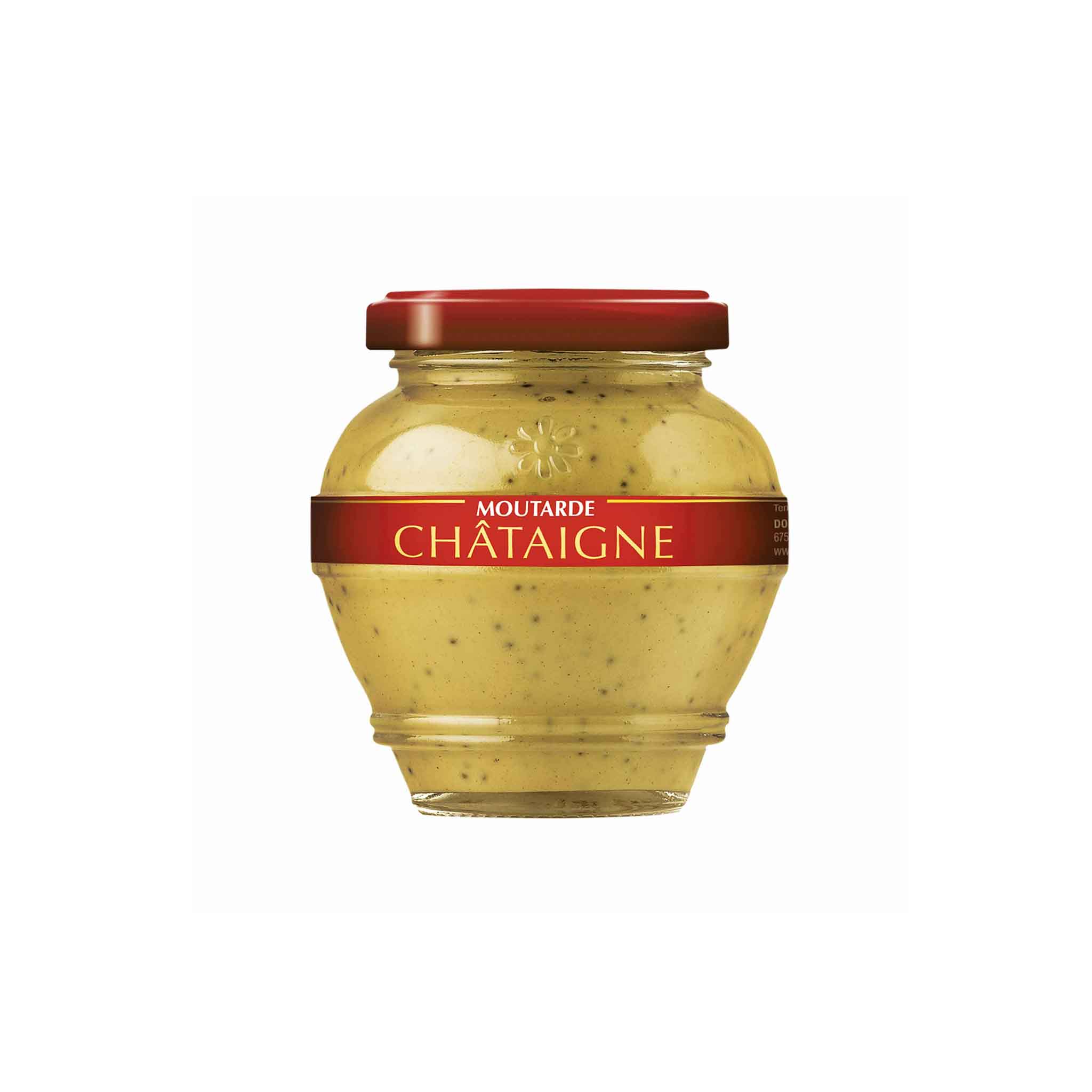 DOMAINE DES TERRES ROUGES CHESTNUT MUSTARD 200g – monsieur marcel ...