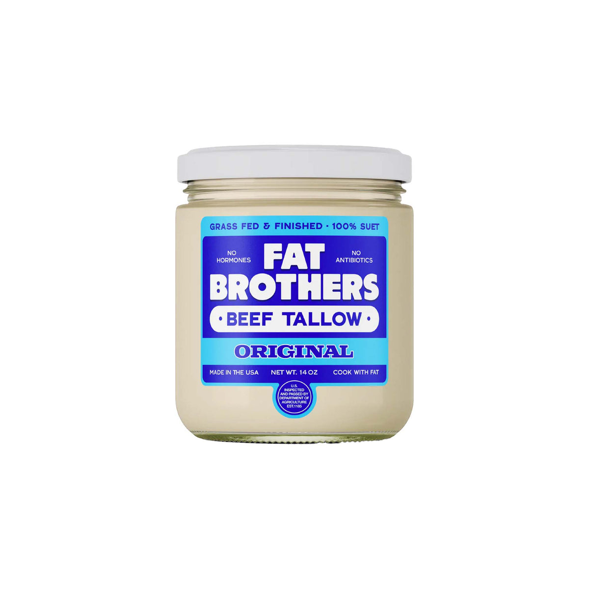 Fat Brothers Beef Tallow Original 14oz | Monsieur Marcel – monsieur ...