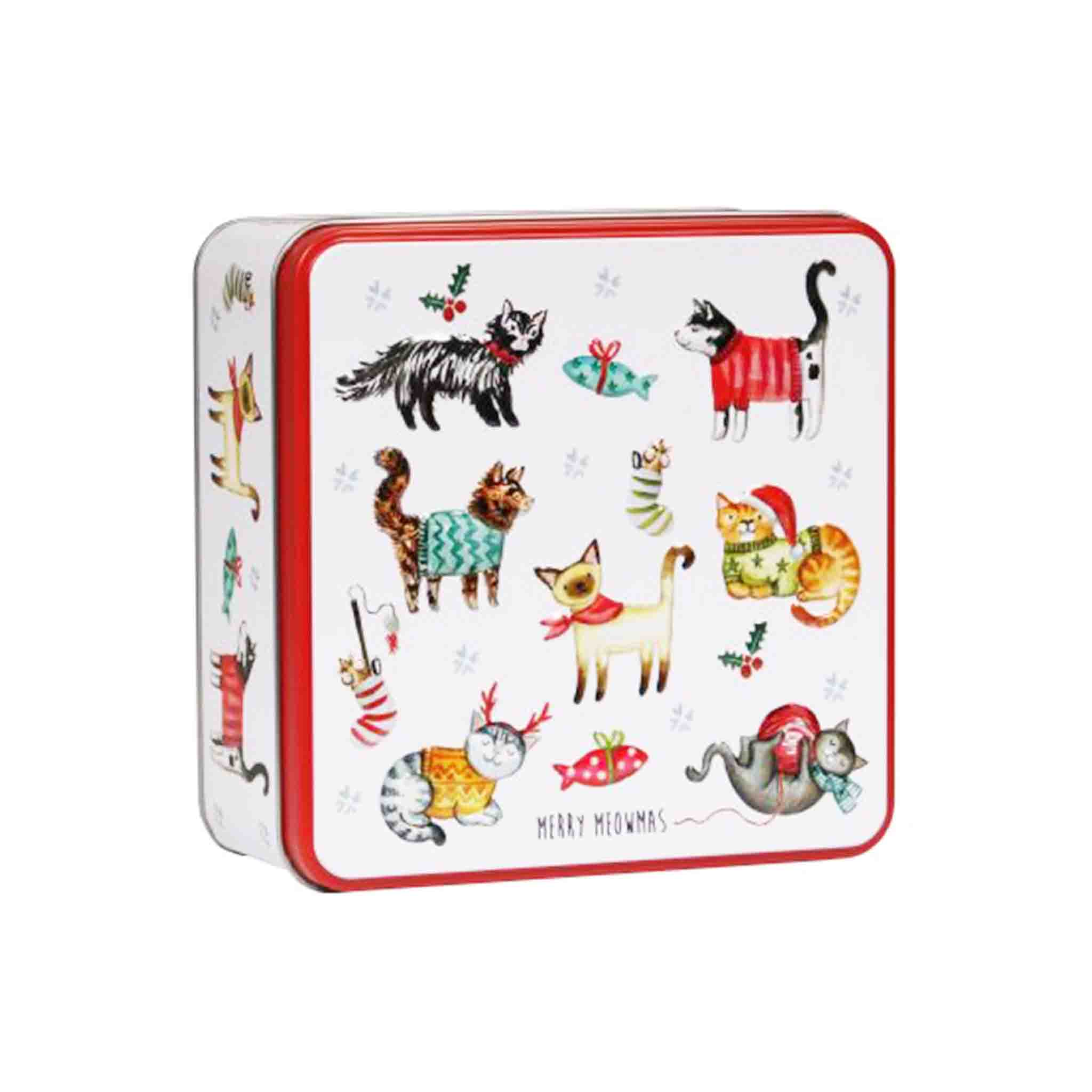 GRANDMA WILD'S MERRY MEOWMAS BISCUITS TIN 160g – monsieur marcel ...