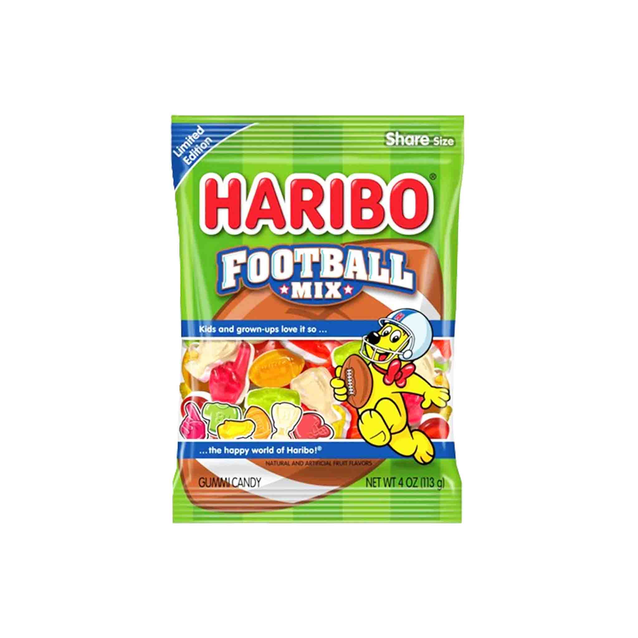 HARIBO FOOTBALL MIX 4oz – monsieur marcel gourmet market