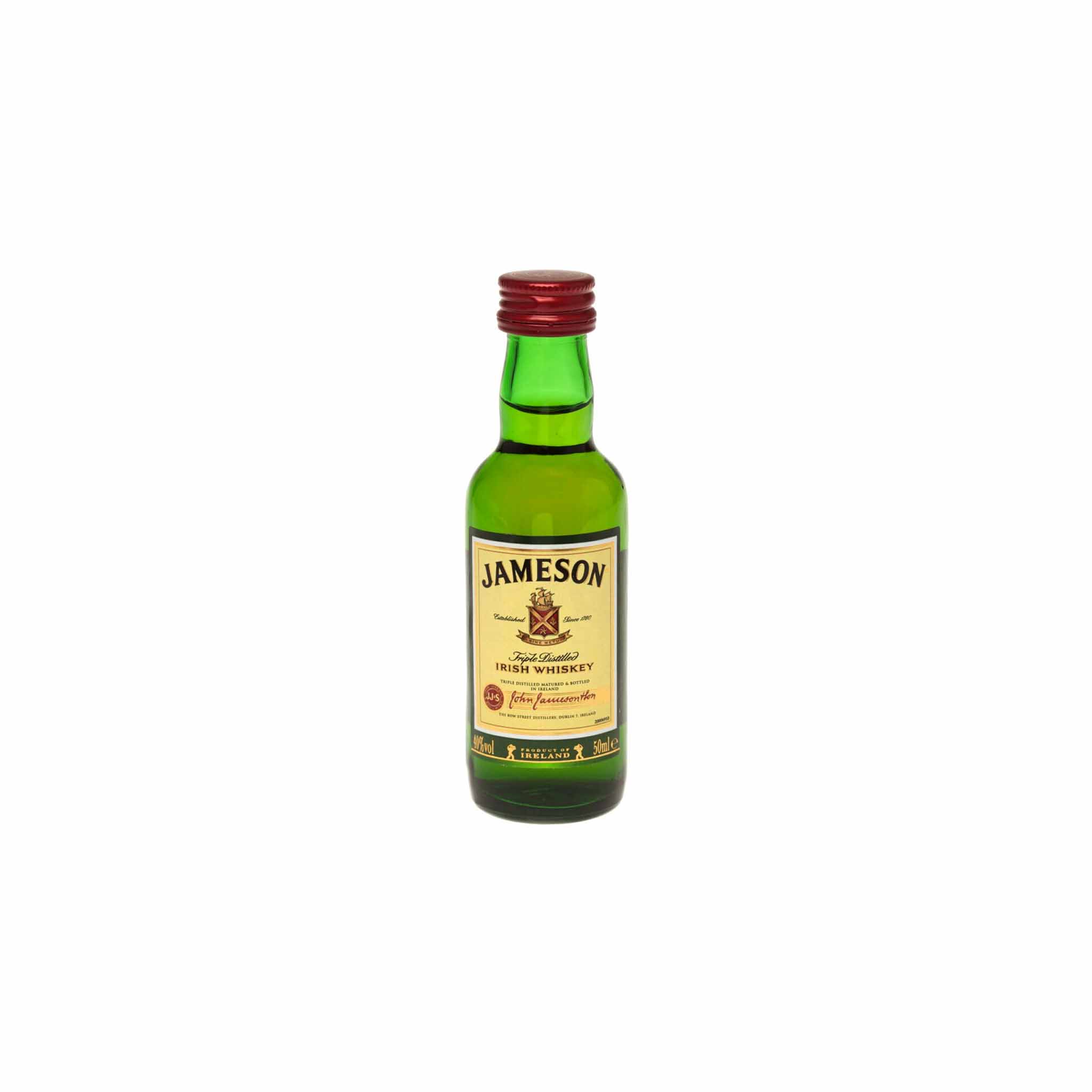JAMESON IRISH WHISKEY MINIATURE 50ml – monsieur marcel gourmet market