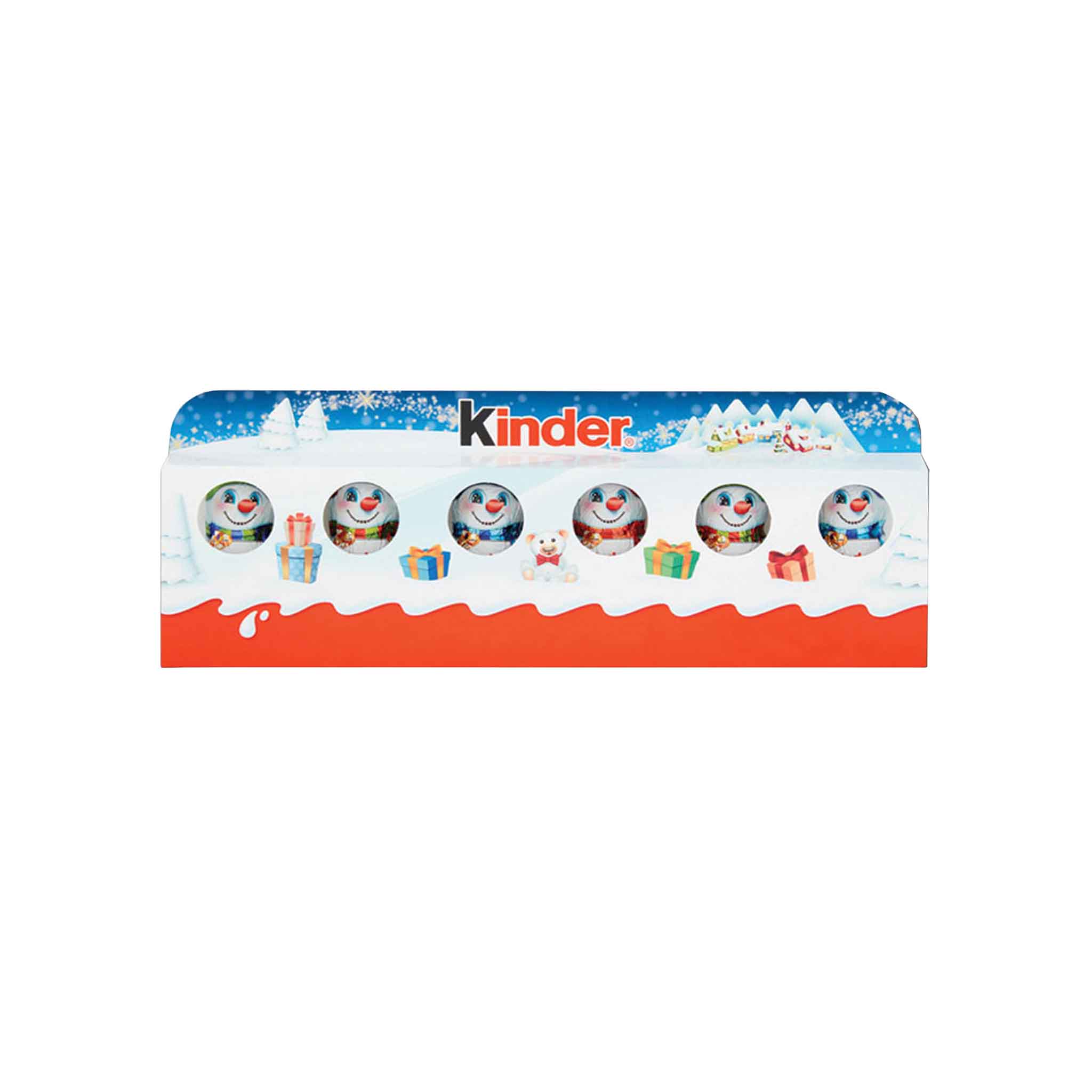 KINDER MINI SNOWMAN FIGURES 90g – monsieur marcel gourmet market