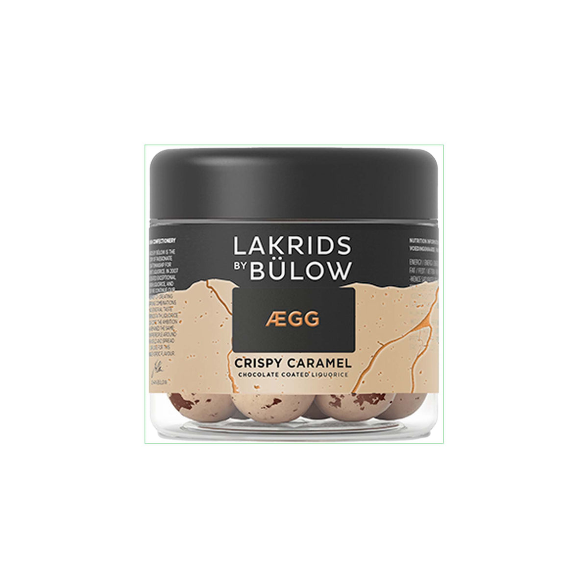 LAKRIDS CRISPY CARAMEL CHOCOLATE COVERED LIQUORICE 125g – monsieur ...