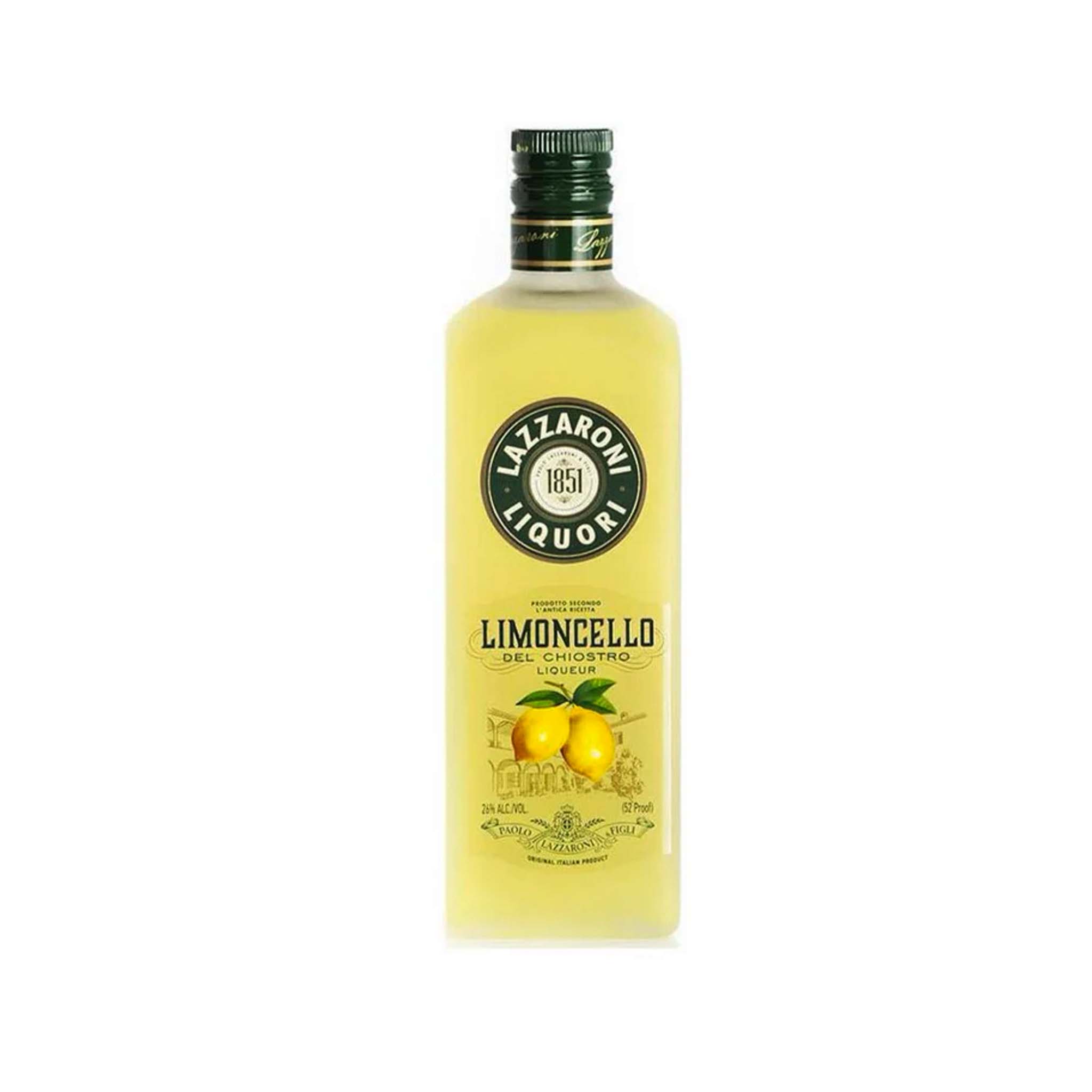LAZZARONI LIMONCELLO DEL CHIOSTRO LIQUEUR 750ml – monsieur marcel ...