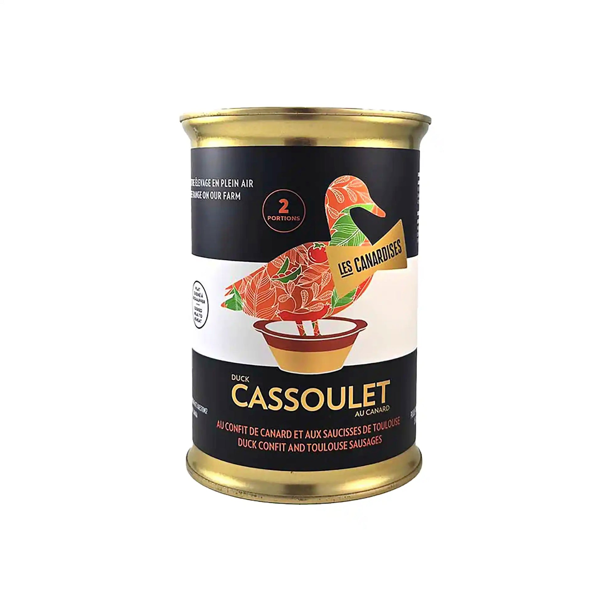 LES CANARDISES DUCK CASSOULET CONFIT AND TOULOUSE SAUSAGES 850g ...