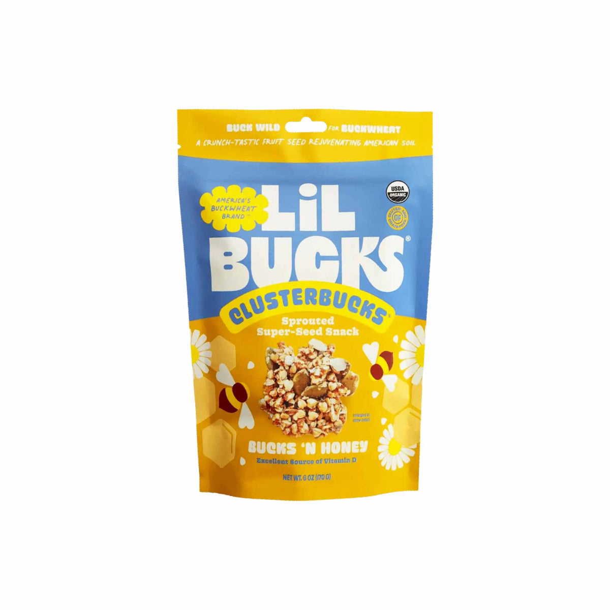 LIL BUCKS CLUSTERBUCKS BUCKS 'N HONEY 170g – monsieur marcel gourmet market