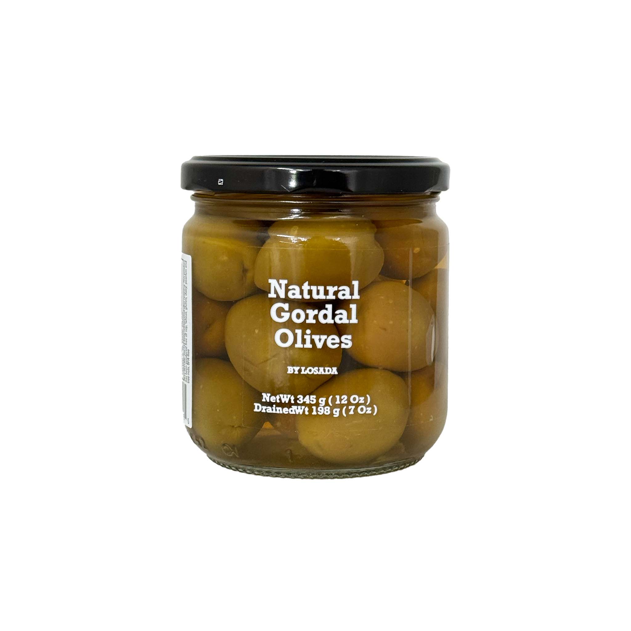 LOSADA WHOLE NATURAL GORDAL OLIVES 345g – monsieur marcel gourmet market