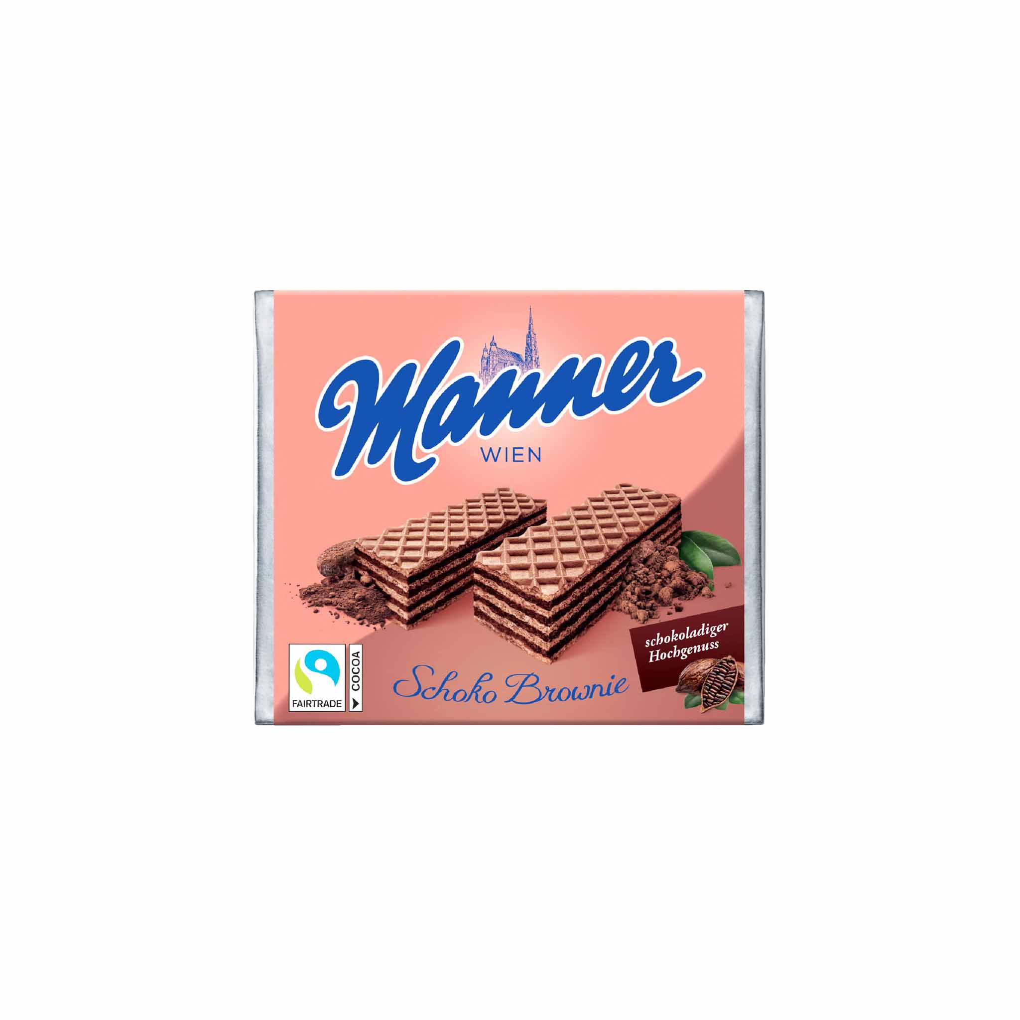 MANNER CHOCOLATE BROWNIE WAFERS 75g – monsieur marcel gourmet market