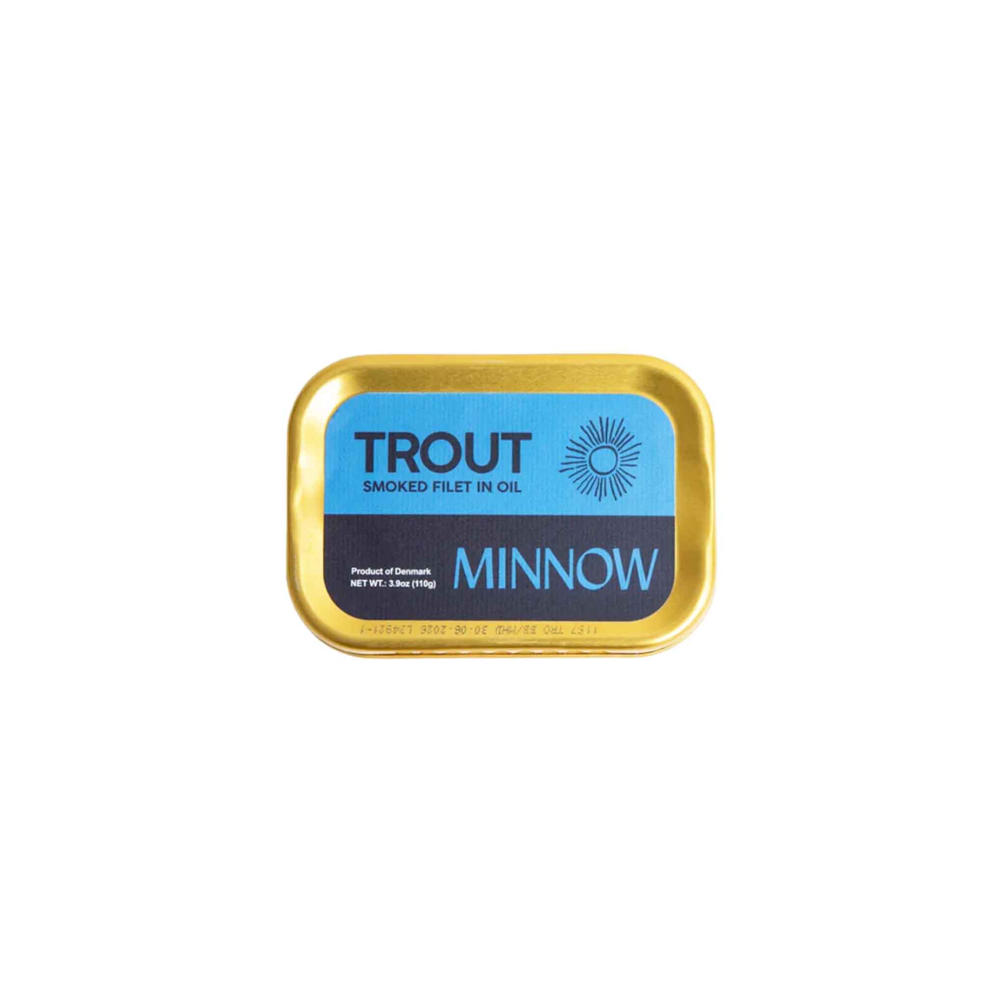 MINNOW SMOKED TROUT FILET IN OIL 110g – monsieur marcel gourmet market