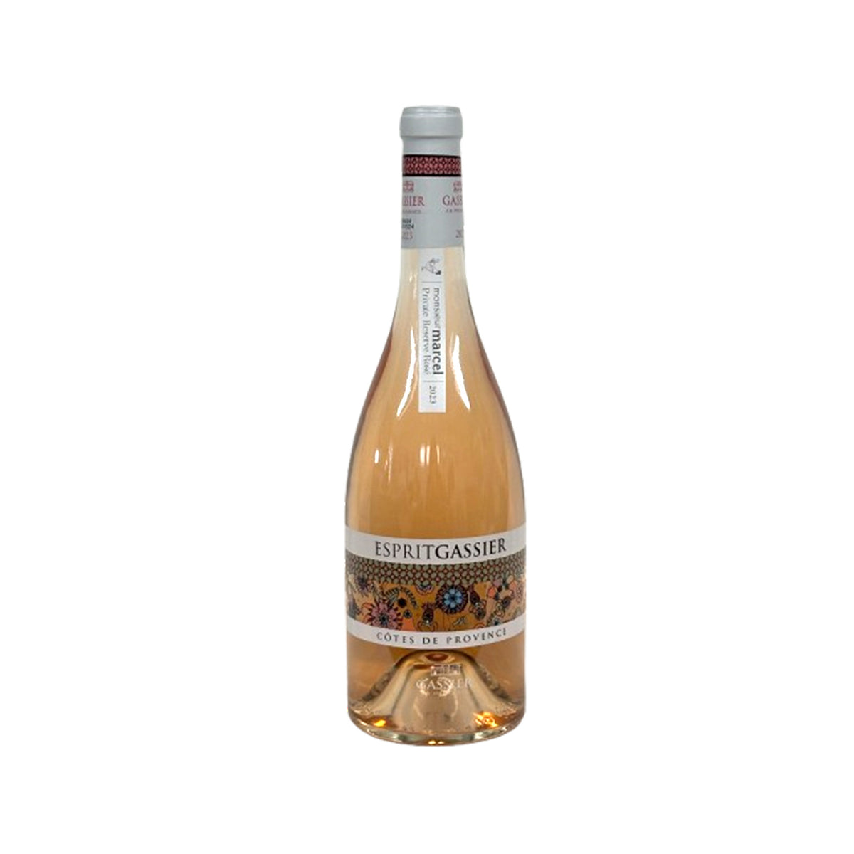 MONSIEUR MARCEL ESPRIT GASSIER ROSE COTES DE PROVENCE 2024 750ml ...