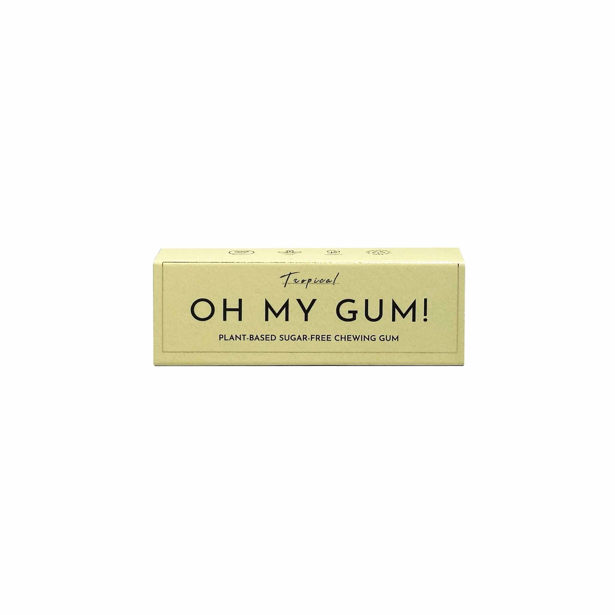 OH MY GUM! SUGARFREE TROPICAL GUM 19g – monsieur marcel gourmet market