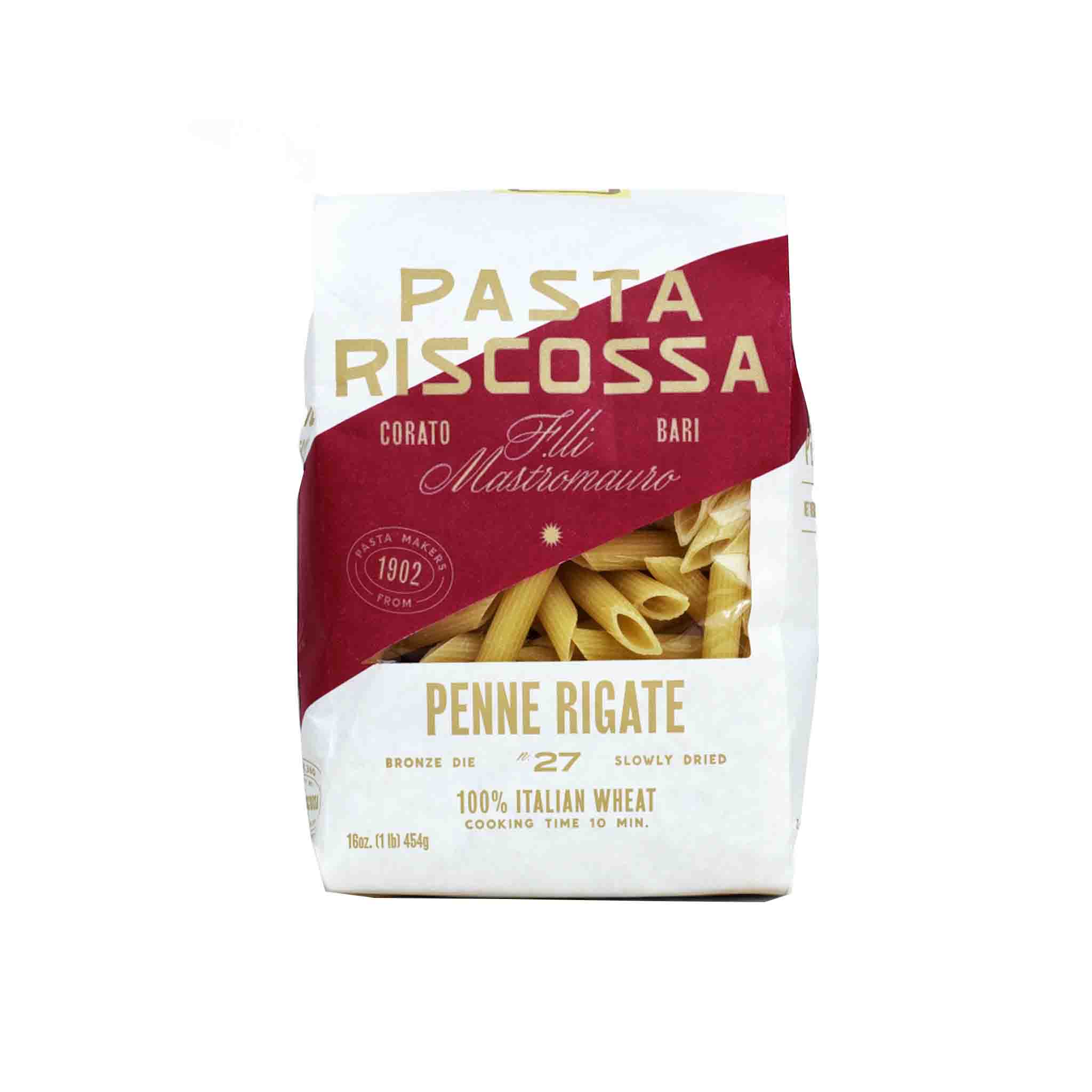 PASTA RICOSSA PENNE RIGATE 1lb – monsieur marcel gourmet market