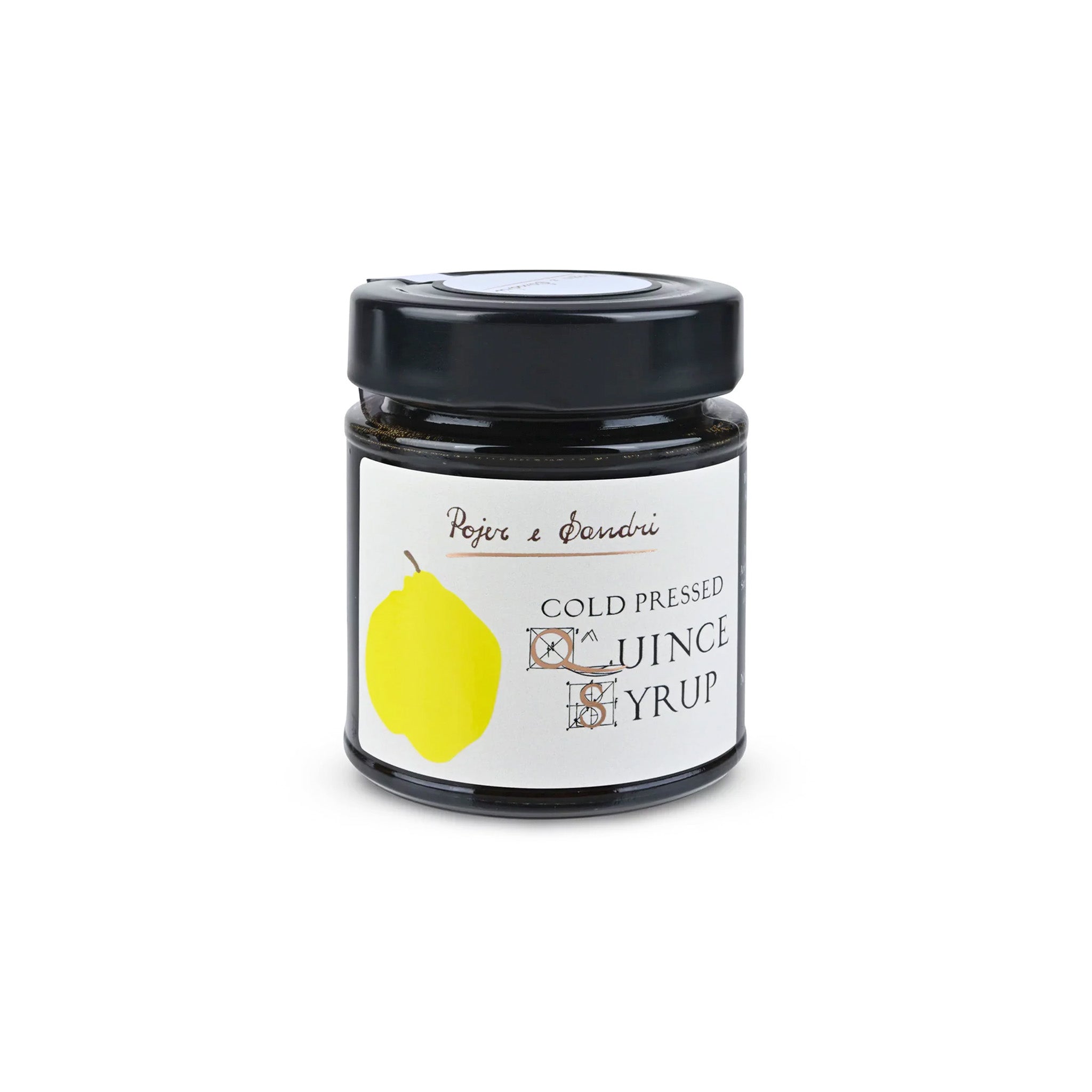 POJER E SANDRI COLD PRESSED QUINCE SYRUP 150ml – monsieur marcel ...