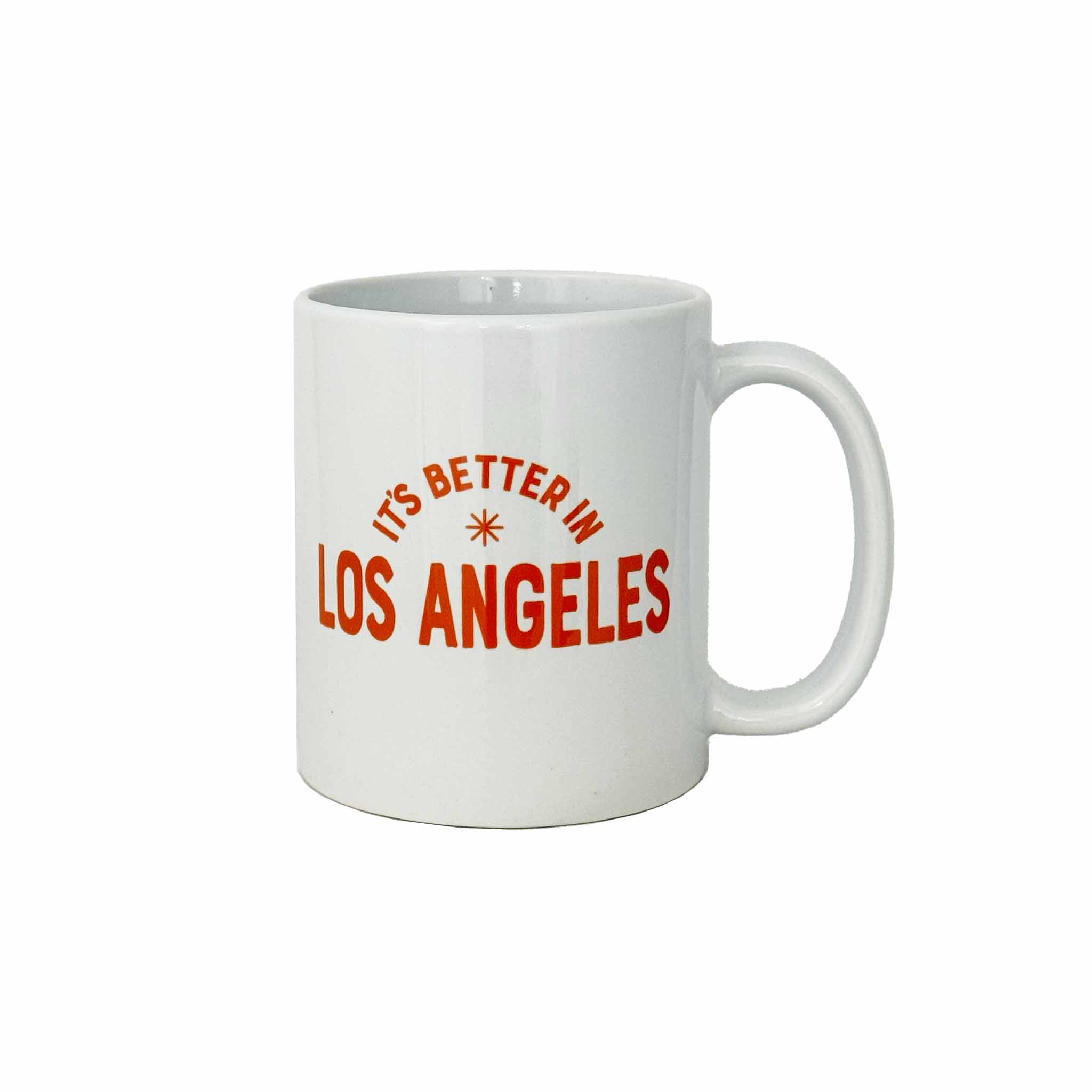 ROCK SCISSOR PAPER "IT'S BETTER IN LOS ANGELES" MUG – monsieur marcel ...