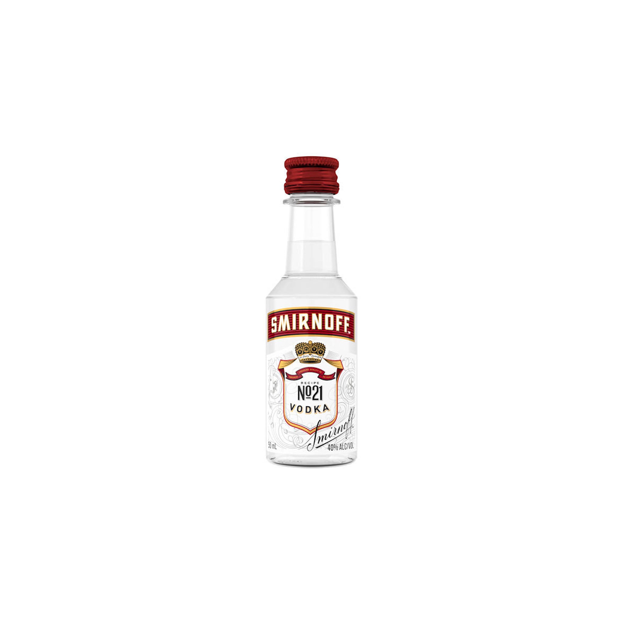 SMIRNOFF NO. 21 VODKA MINIATURE 50ML – monsieur marcel gourmet market