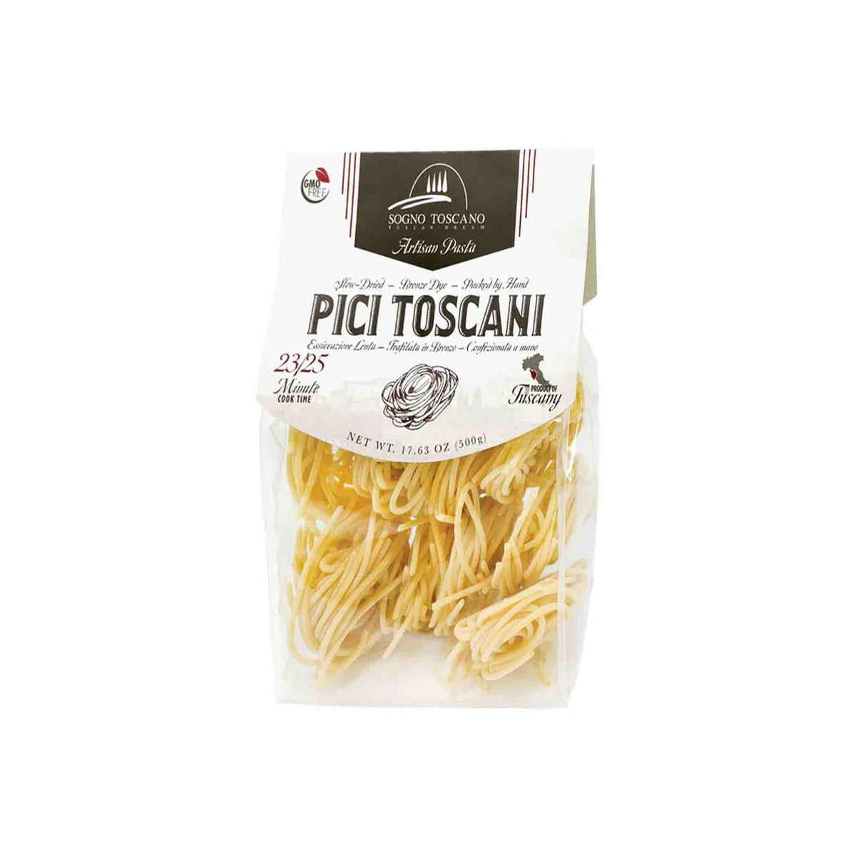 SOGNO TOSCANO PICI TOSCANI PASTA 500g – monsieur marcel gourmet market