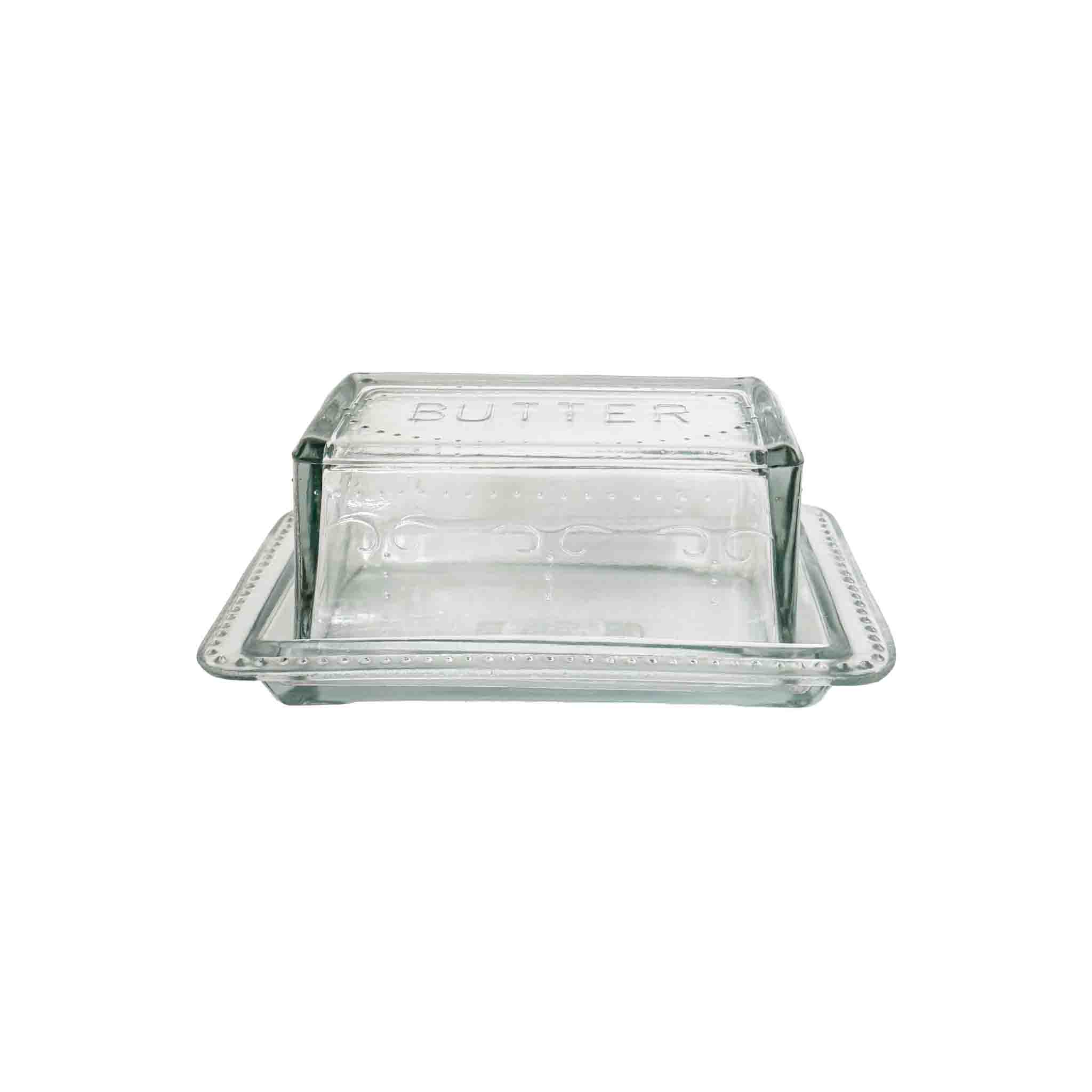 TABLEAU RETRO GLASS BUTTER DISH – monsieur marcel gourmet market