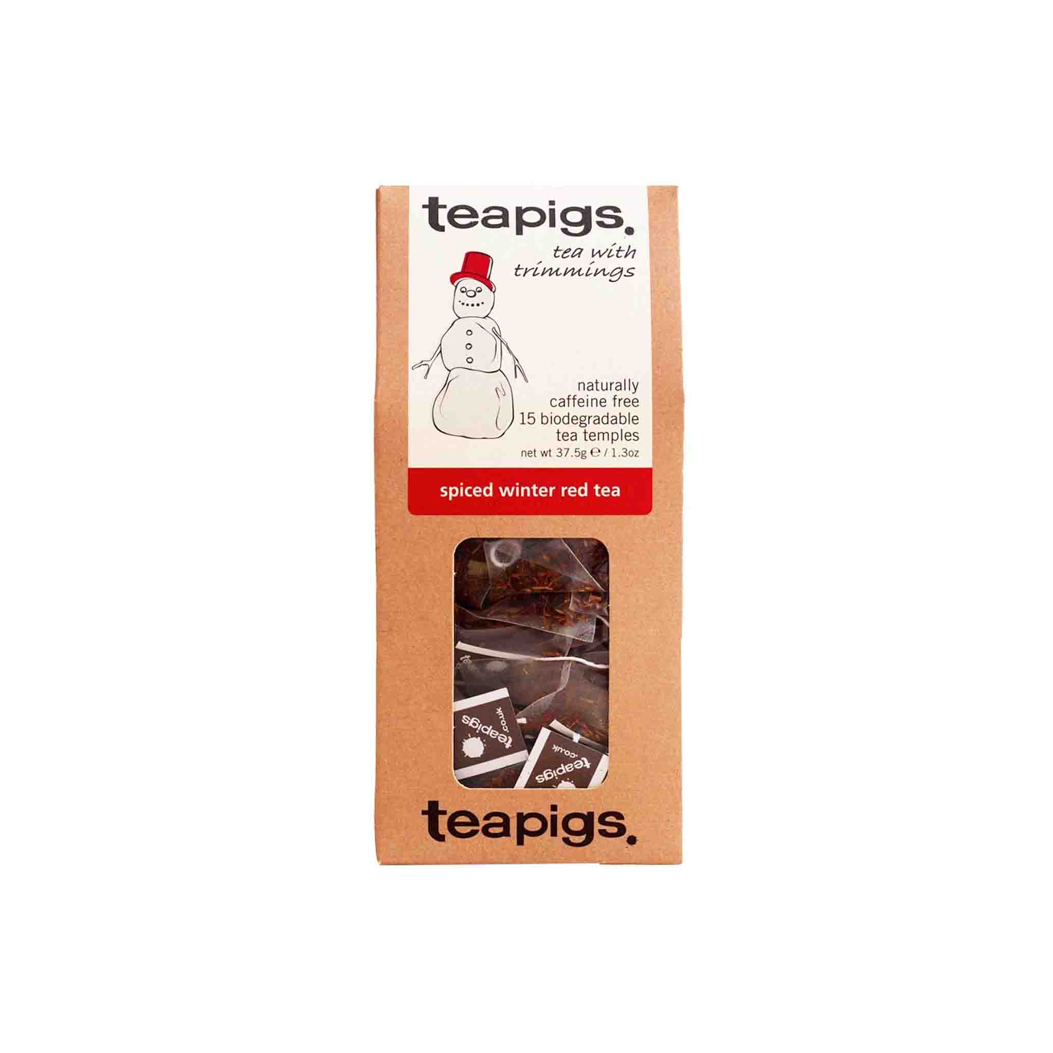 TEAPIGS SPICED WINTER RED TEABAGS 15ct 1.3oz – monsieur marcel gourmet ...