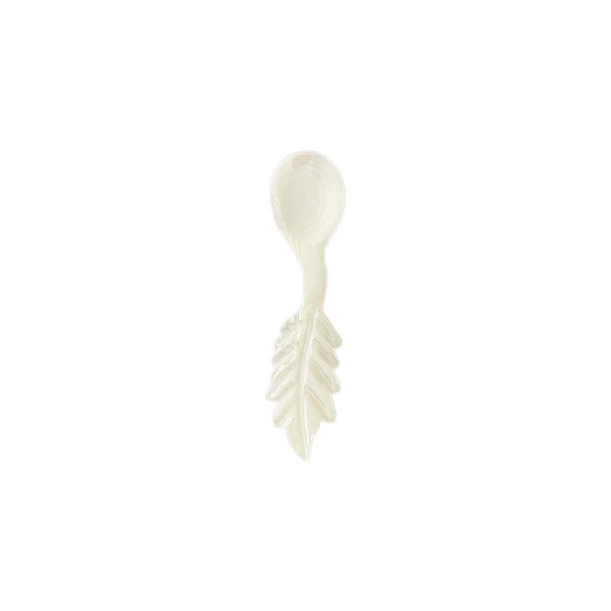TONKIN LEAF SHAPE MOTHER OF PEARL SEASHELL SPOON – monsieur marcel ...