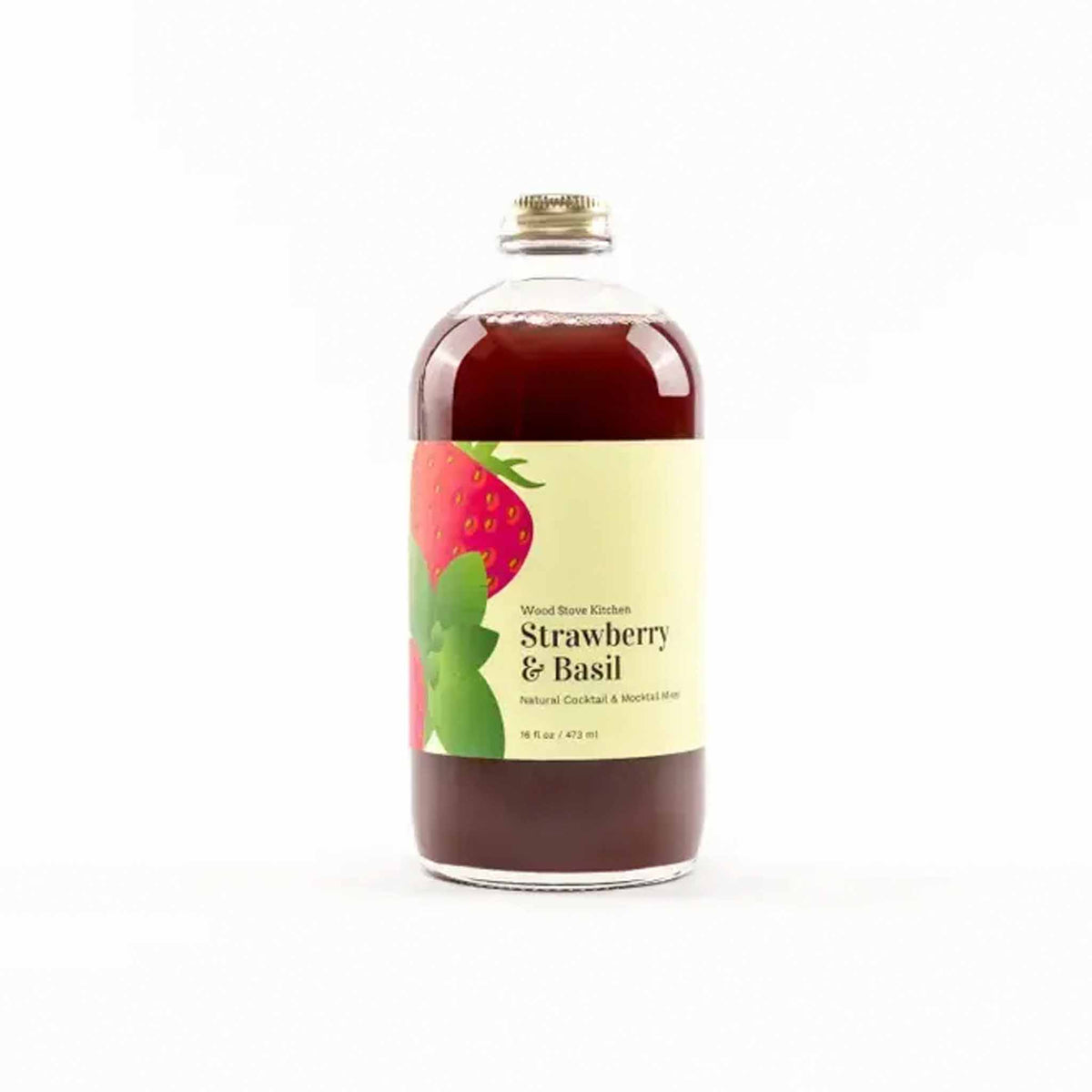 WOOD STOVE KITCHEN STRAWBERRY & BASIL MIXER 16oz – monsieur marcel ...