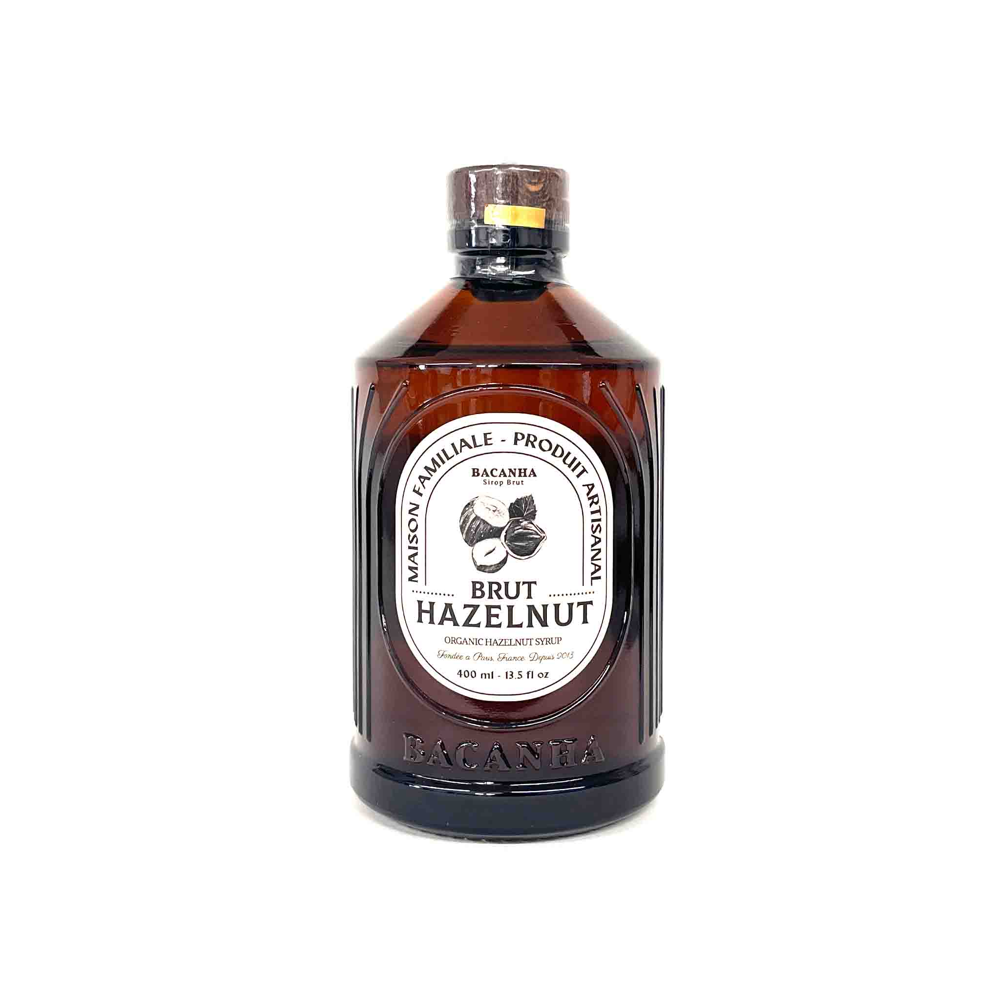 BACANHA BRUT HAZELNUT SYRUP 13.5oz – monsieur marcel gourmet market