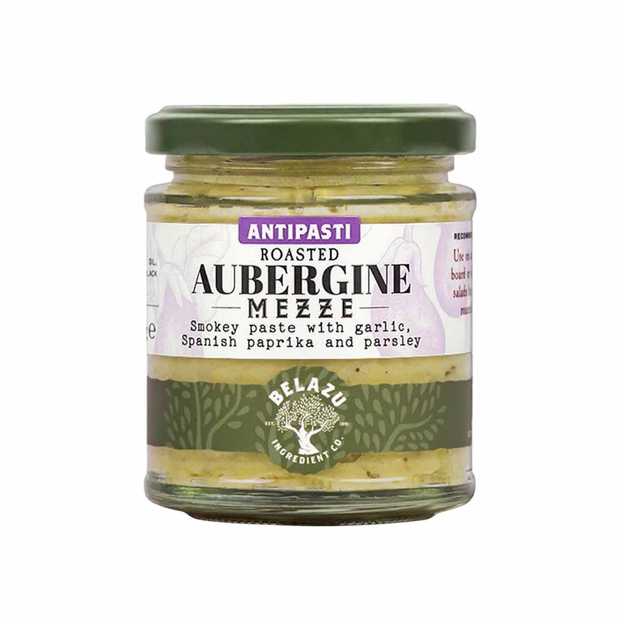 BELAZU ROASTED AUBERGINE MEZZE 165g – monsieur marcel gourmet market