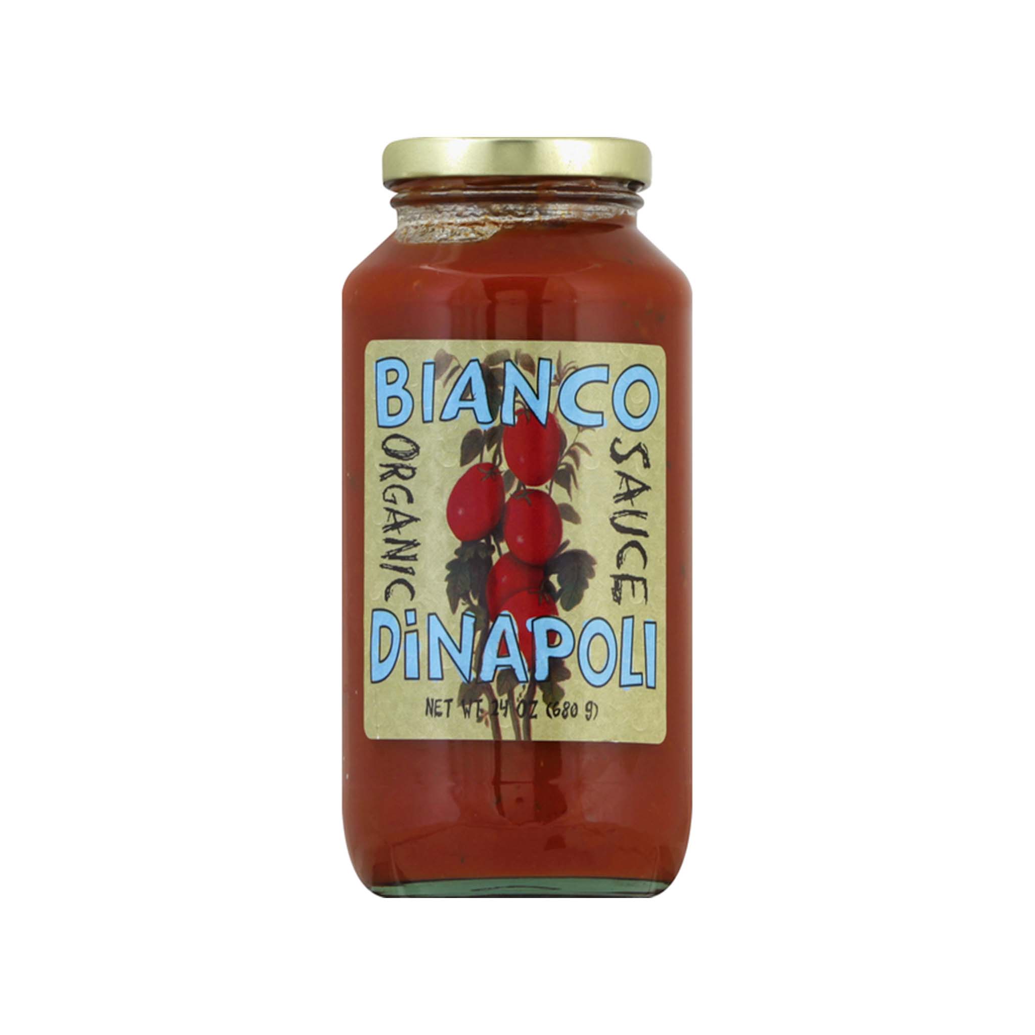 BIANCO DINAPOLI ORGANIC TOMATO SAUCE 24oz – monsieur marcel gourmet market
