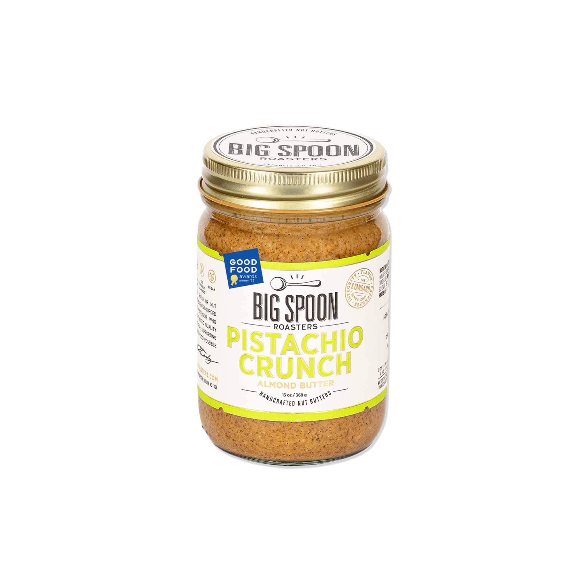 BIG SPOON ROASTERS PISTACHIO CRUNCH ALMOND BUTTER 13oz – monsieur ...
