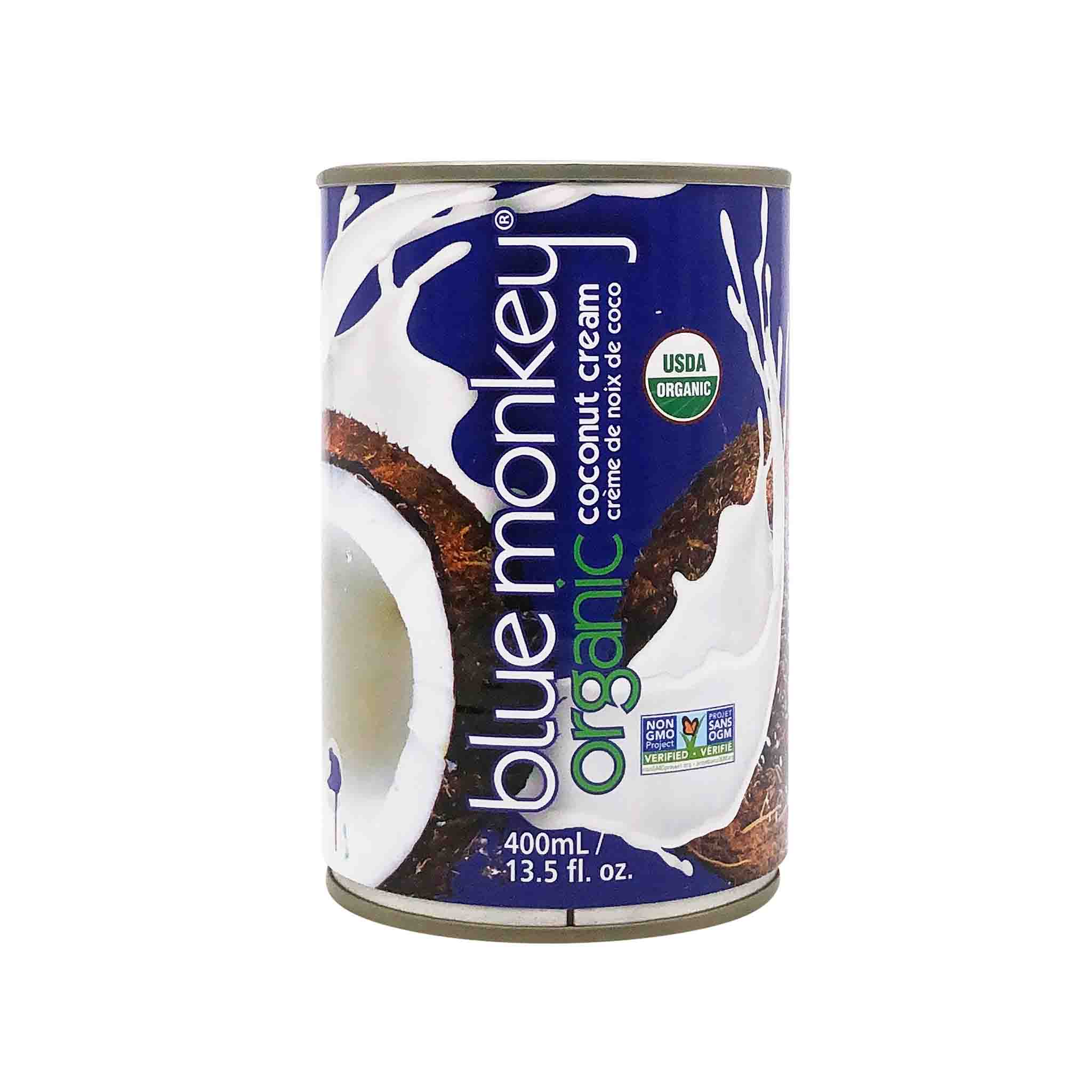 BLUE MONKEY ORGANIC COCONUT CREAM 400ml – monsieur marcel gourmet market