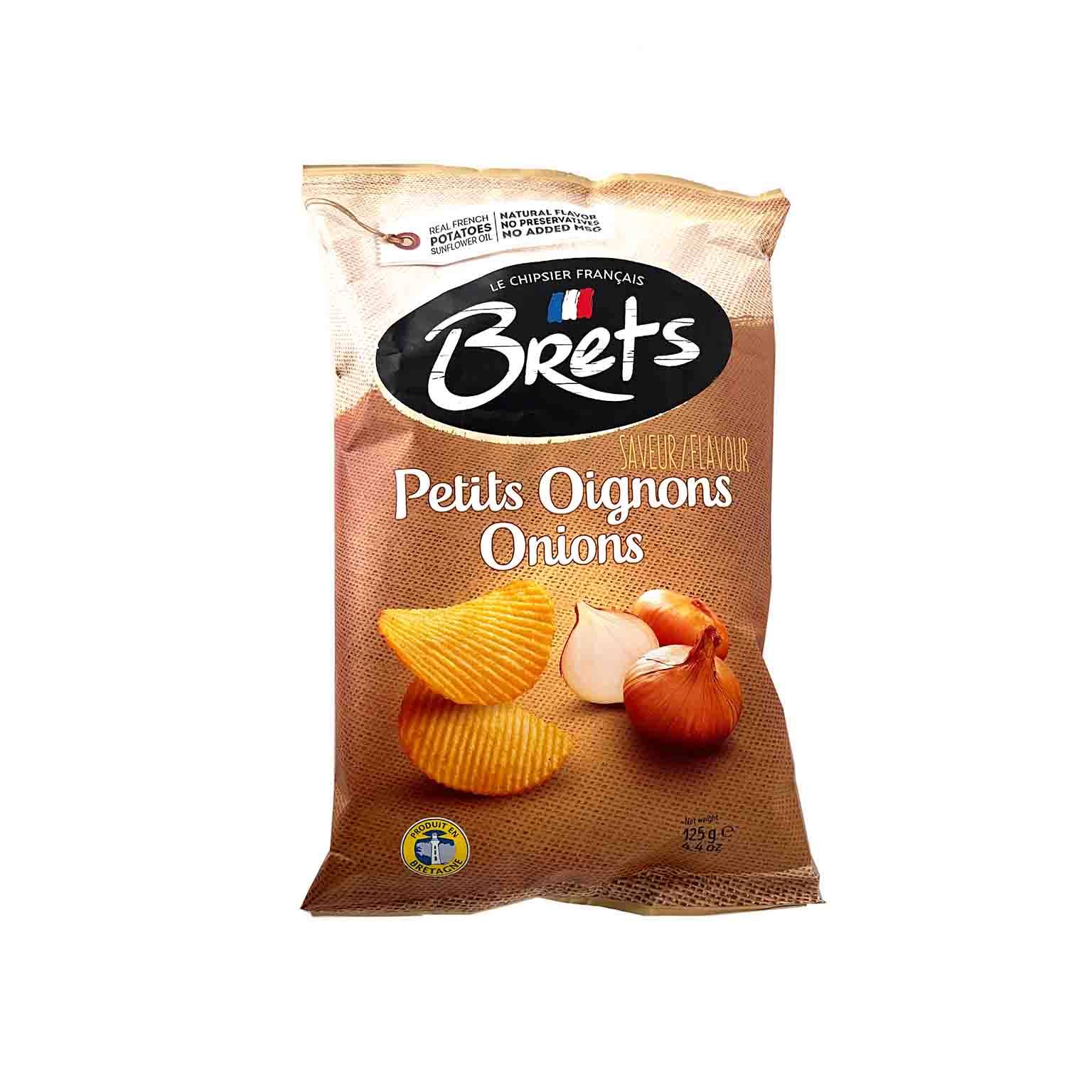 BRETS PETIT ONION POTATO CHIPS 125g – monsieur marcel gourmet market