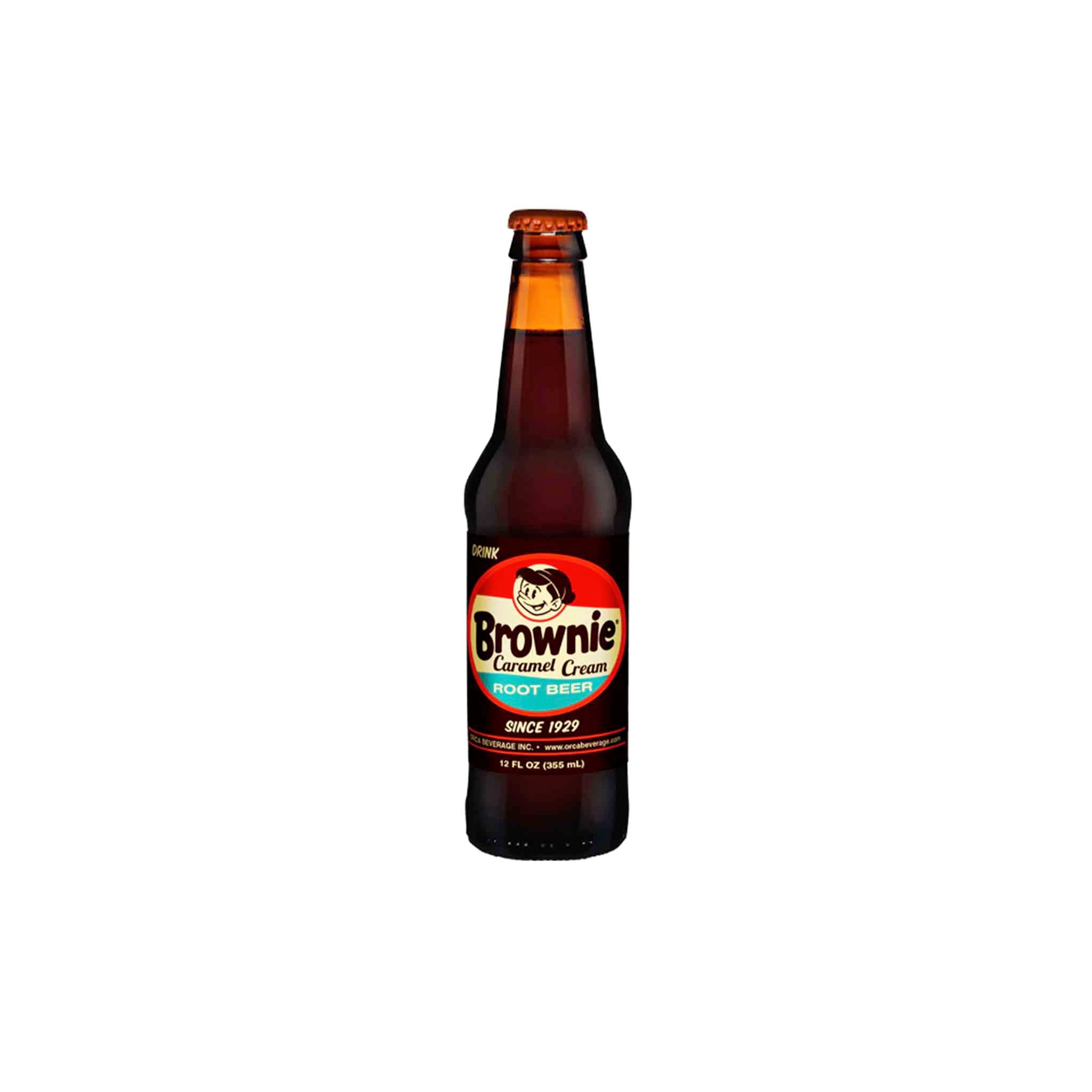 BROWNIE CARAMEL CREAM ROOT BEER 12oz – monsieur marcel gourmet market