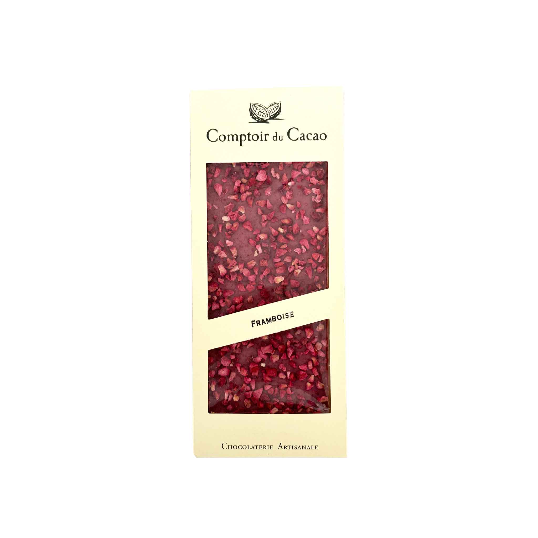 COMPTOIR DU CACAO RUBY CHOCOLATE WITH RASPBERRIES 90g – monsieur marcel ...