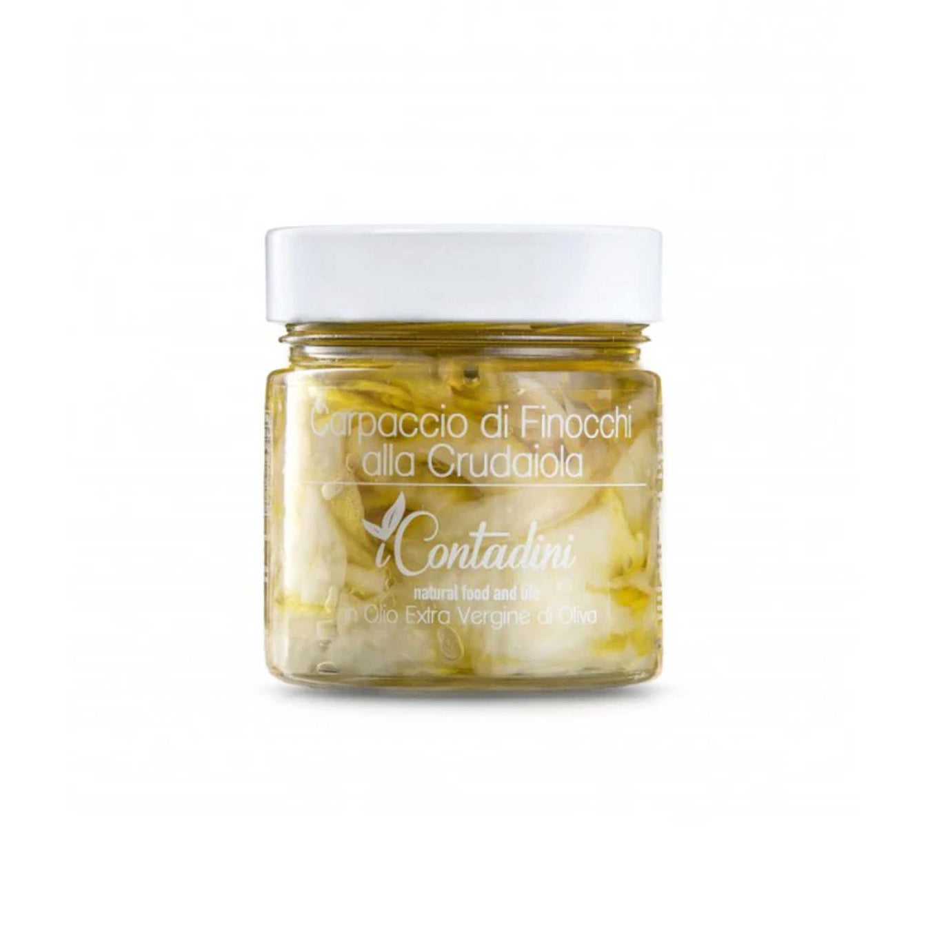I CONTADINI RAW FENNEL CARPACCIO IN EXTRA VIRGIN OLIVE OIL 230g ...