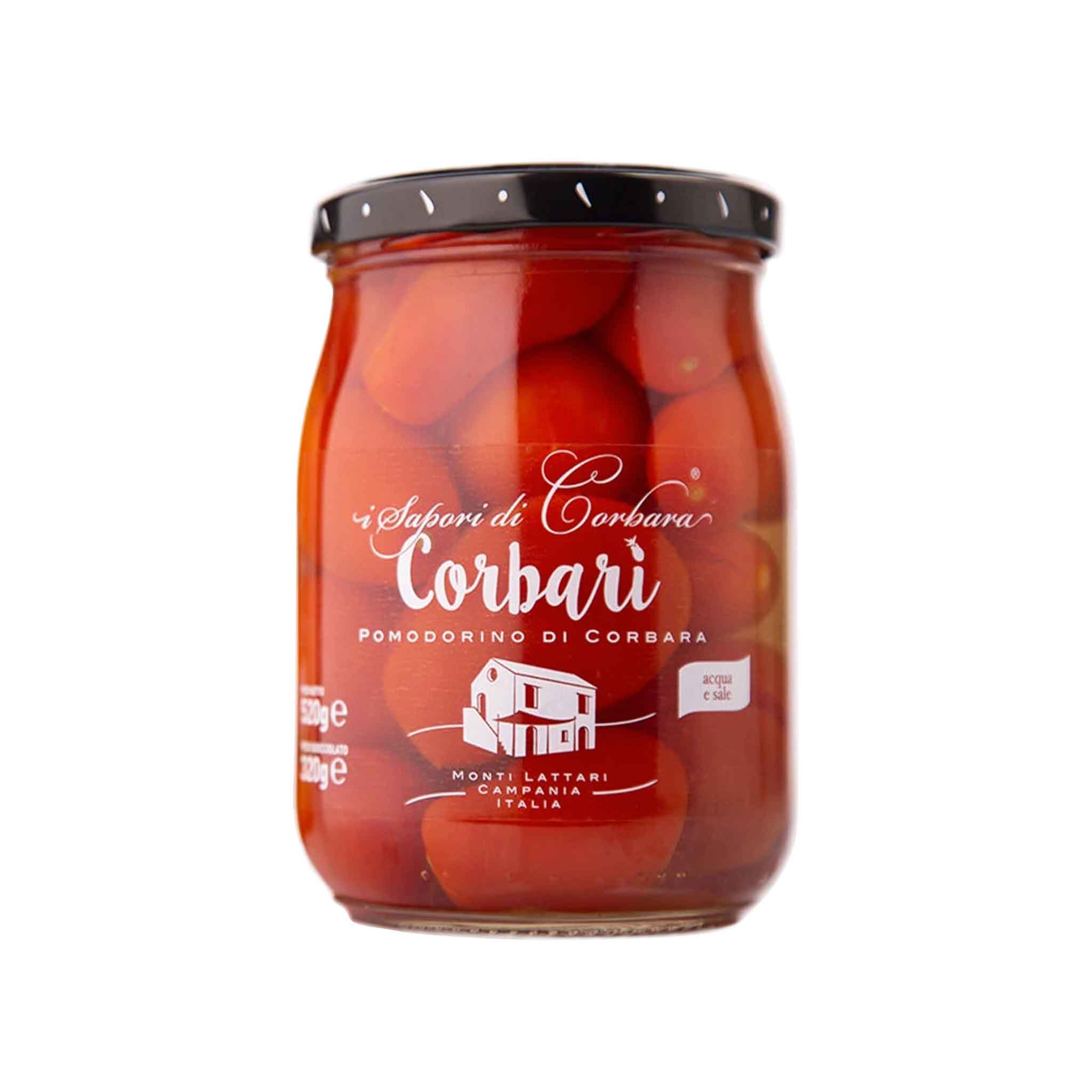 CORBARI SMALL TOMATOES 520g – monsieur marcel gourmet market