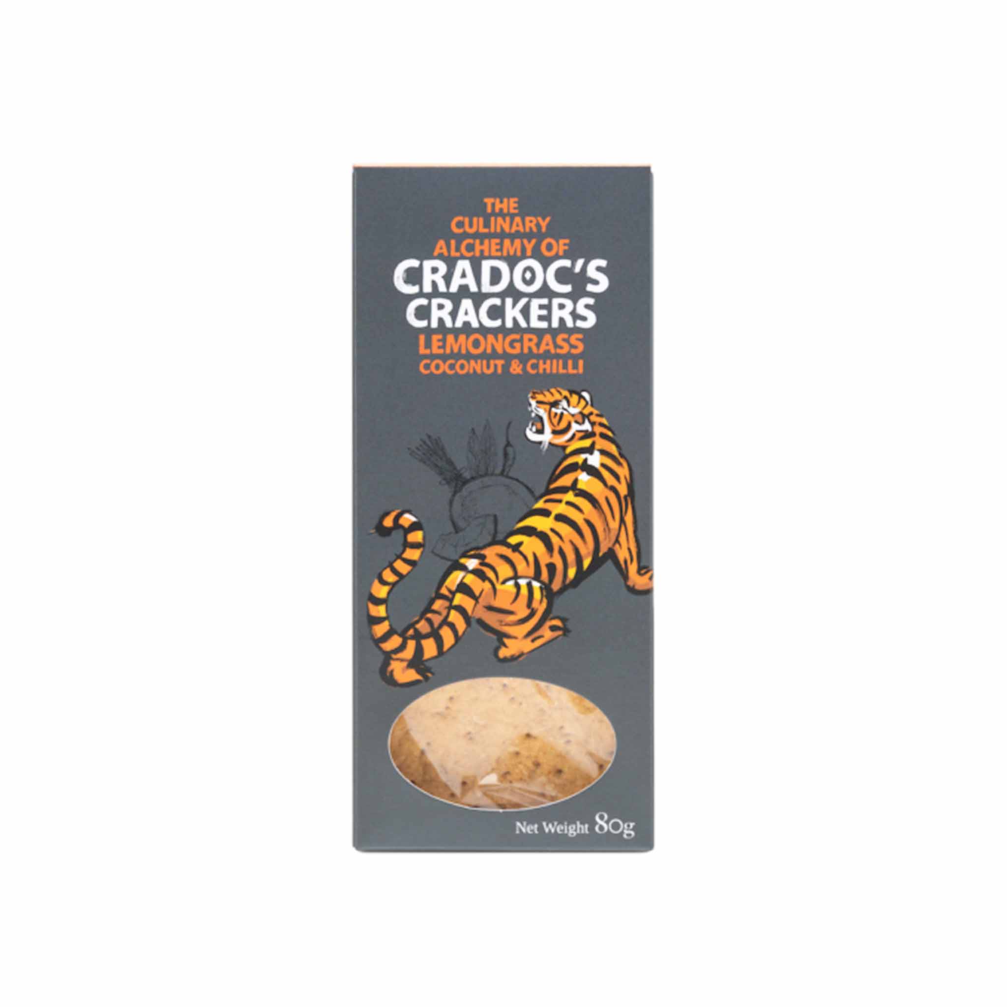 CRADOCS LEMONGRASS COCONUT CHILLI CRACKERS 80g – monsieur marcel ...