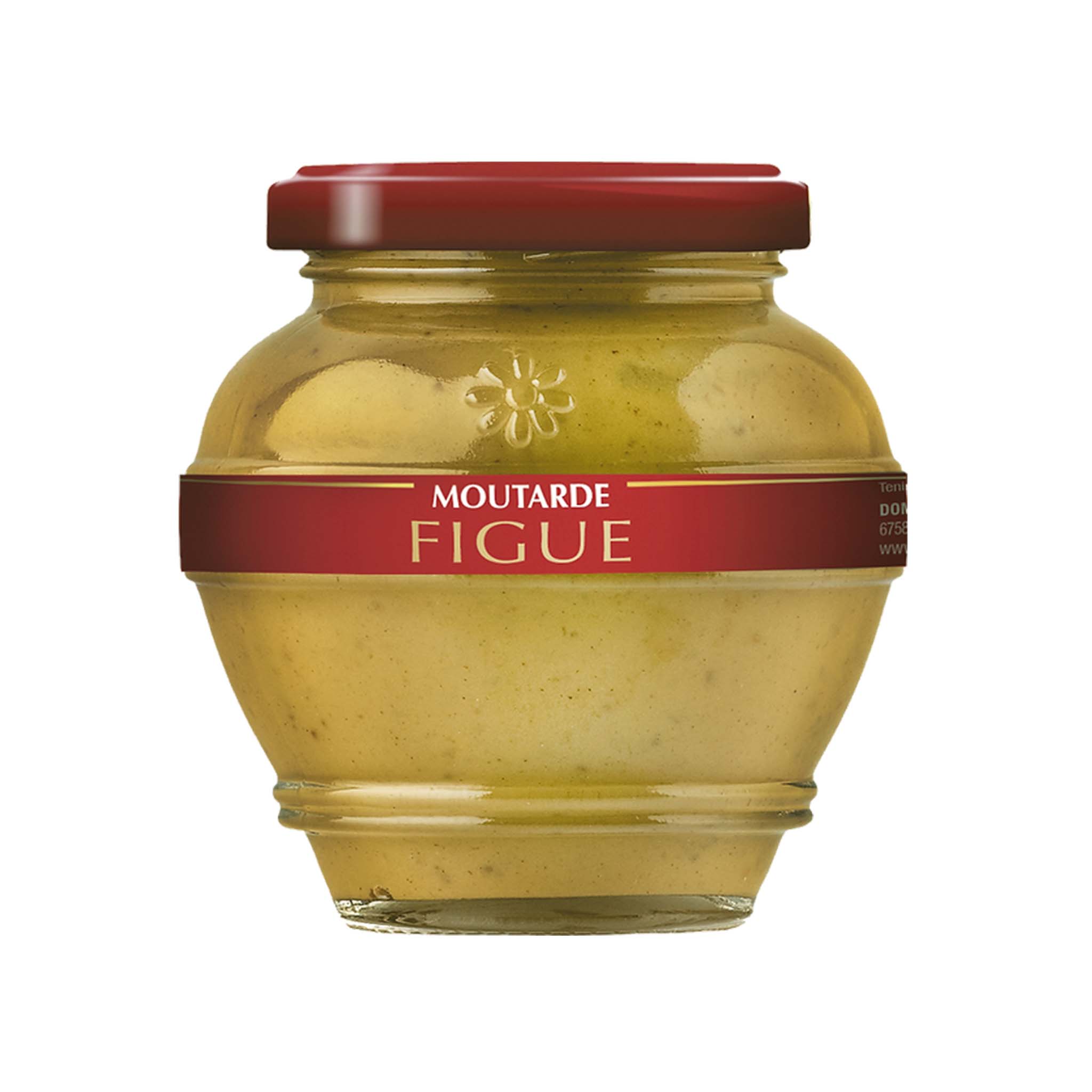 DOMAINE DES TERRES ROUGES FIG MUSTARD 200g – monsieur marcel gourmet market