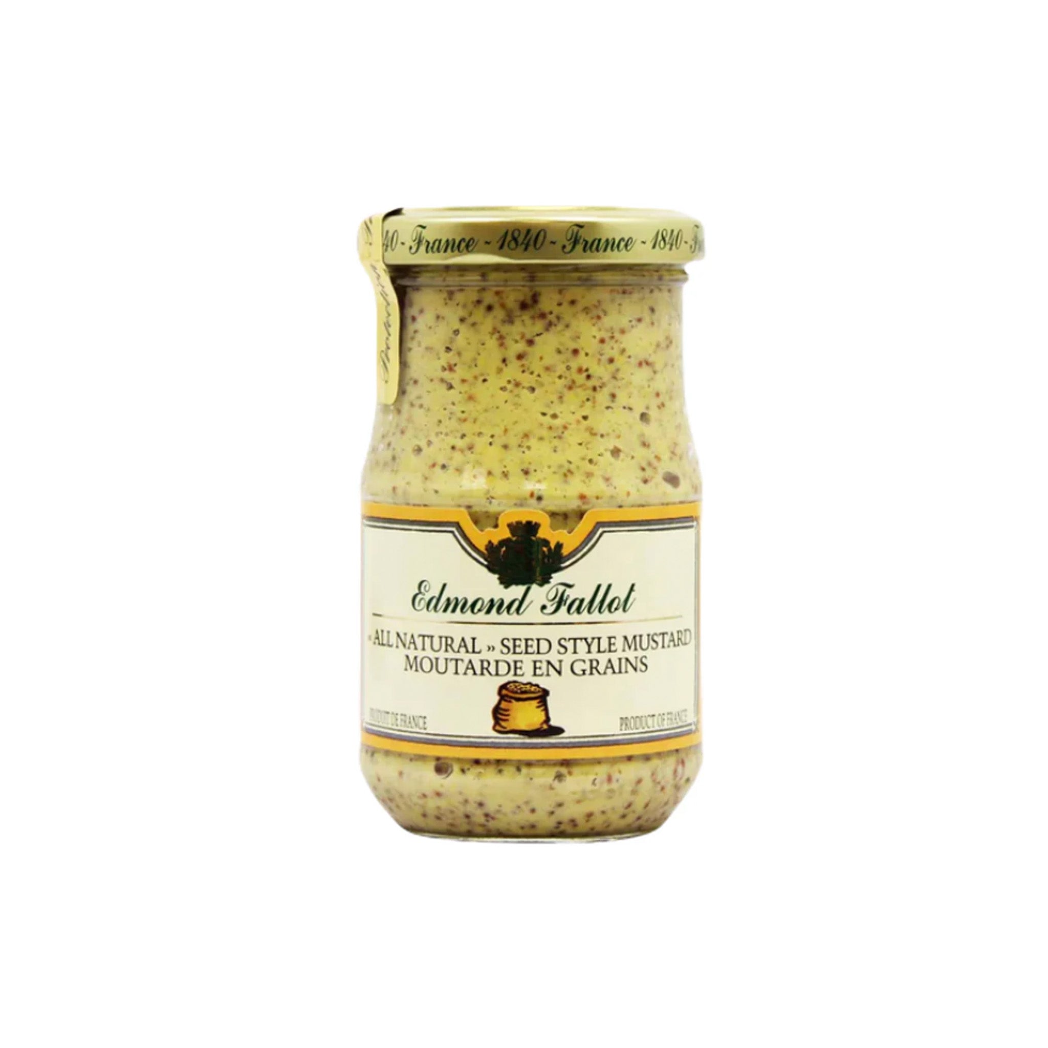 EDMOND FALLOT SEED STYLE MUSTARD 210g – monsieur marcel gourmet market