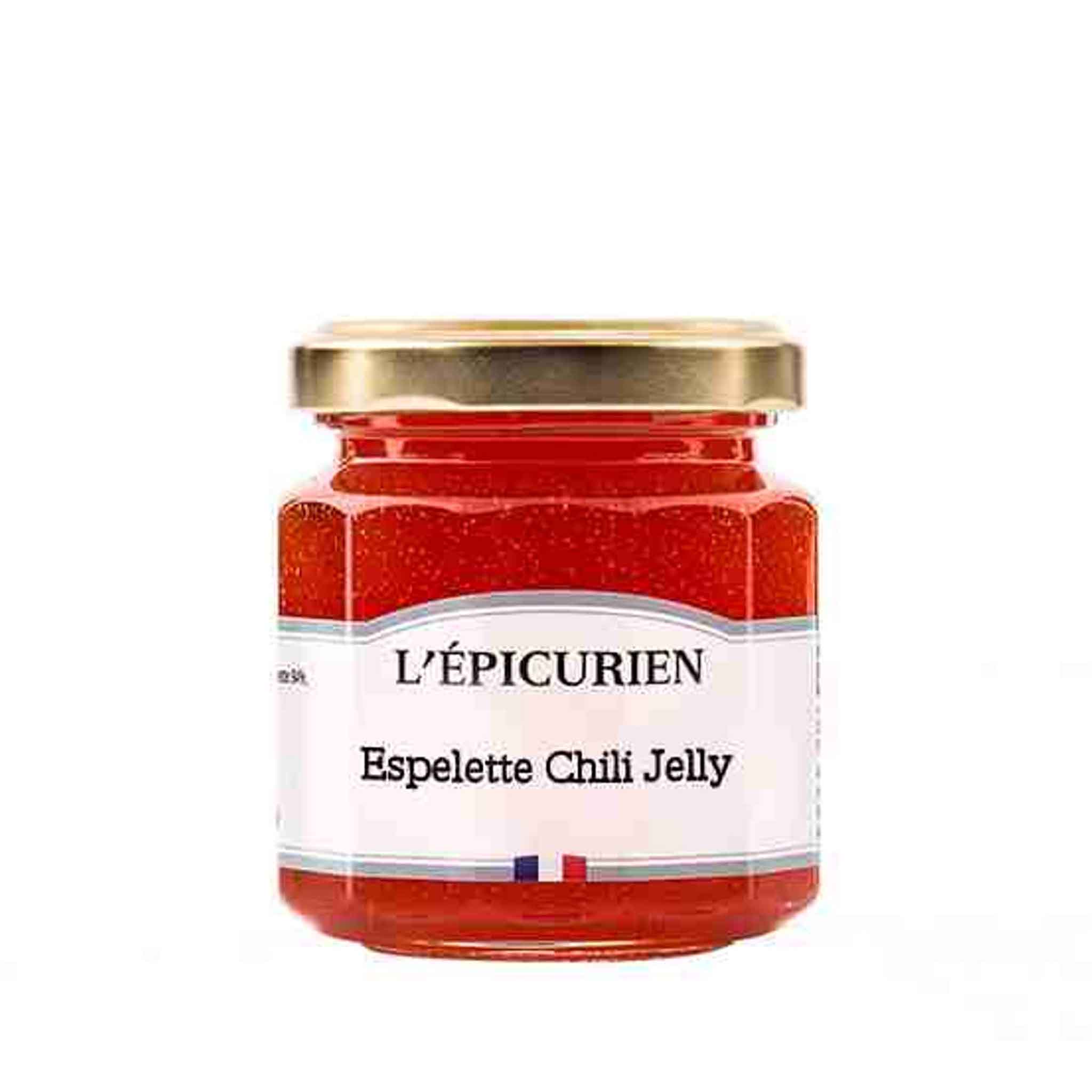 L'EPICURIEN ESPELETTE CHILI JELLY 125g – monsieur marcel gourmet market