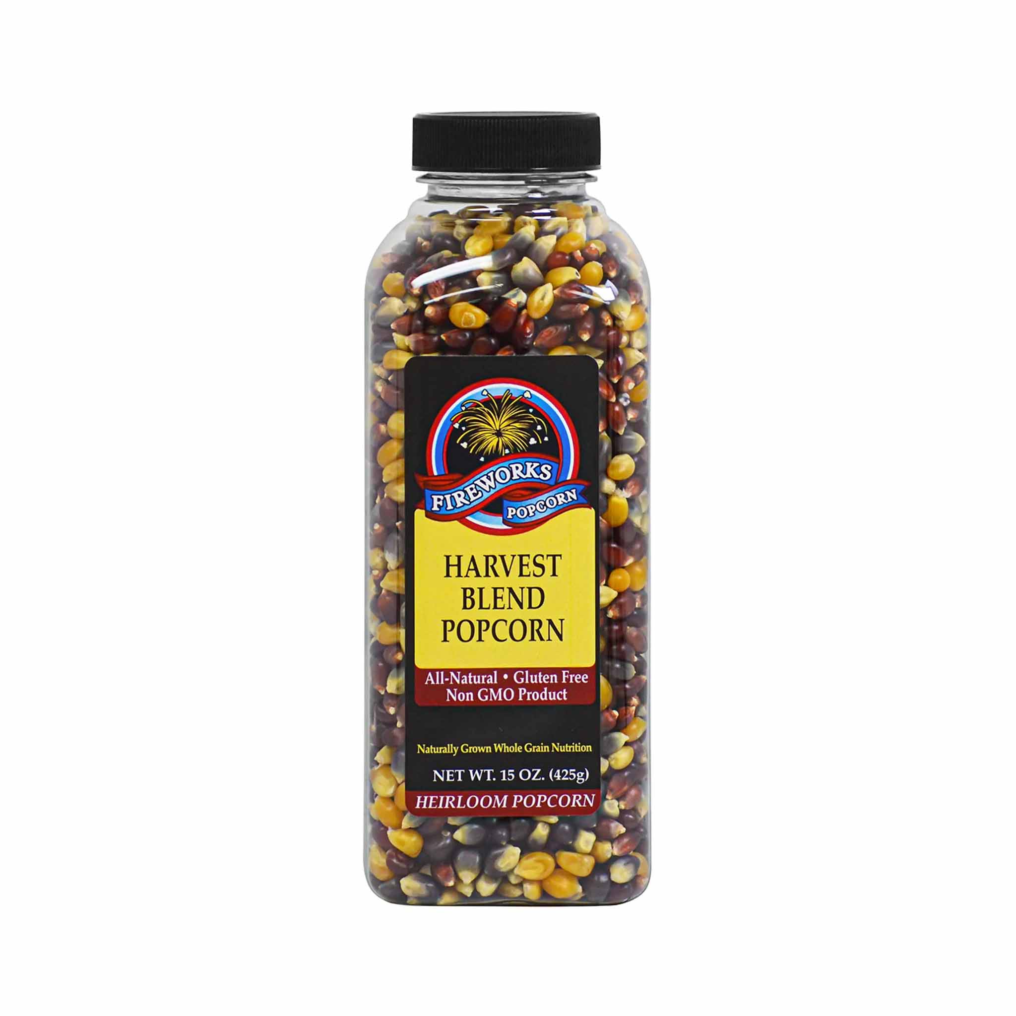 FIREWORKS POPCORN HARVEST BLEND 15oz – monsieur marcel gourmet market