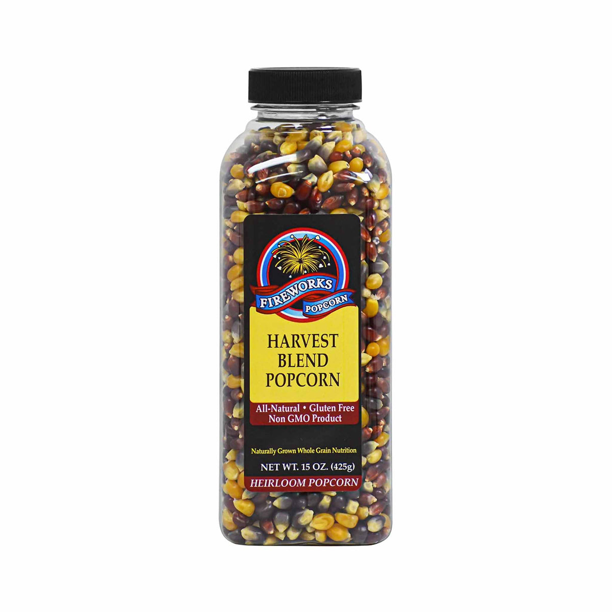 FIREWORKS POPCORN HARVEST BLEND 15oz – monsieur marcel gourmet market