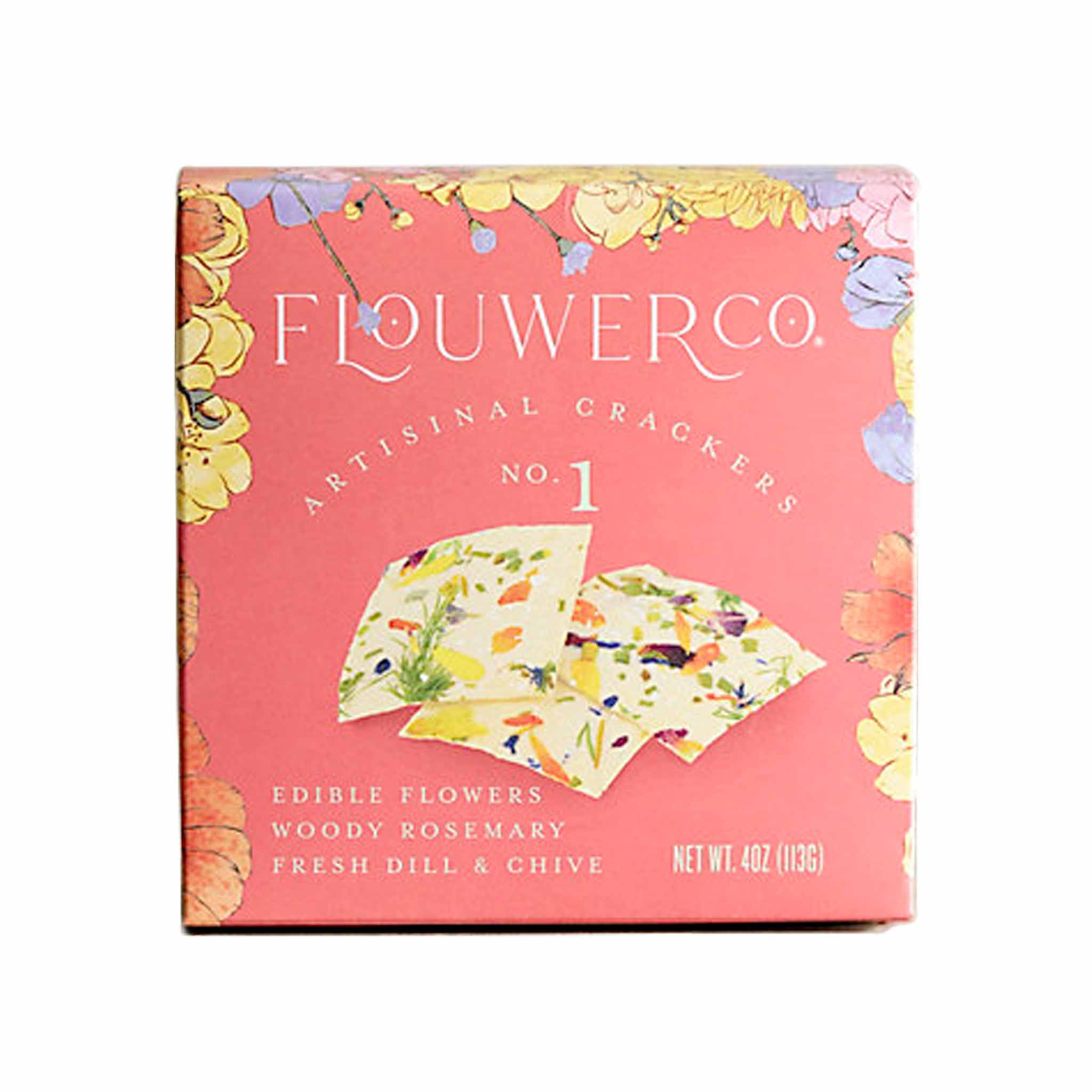FLOUWER CO ARTISANAL CRACKERS 4oz – monsieur marcel gourmet market