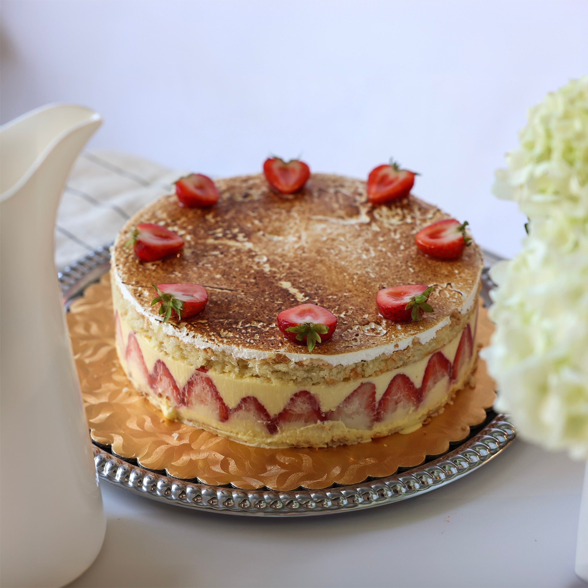 FRAISIER STRAWBERRY CAKE – monsieur marcel gourmet market